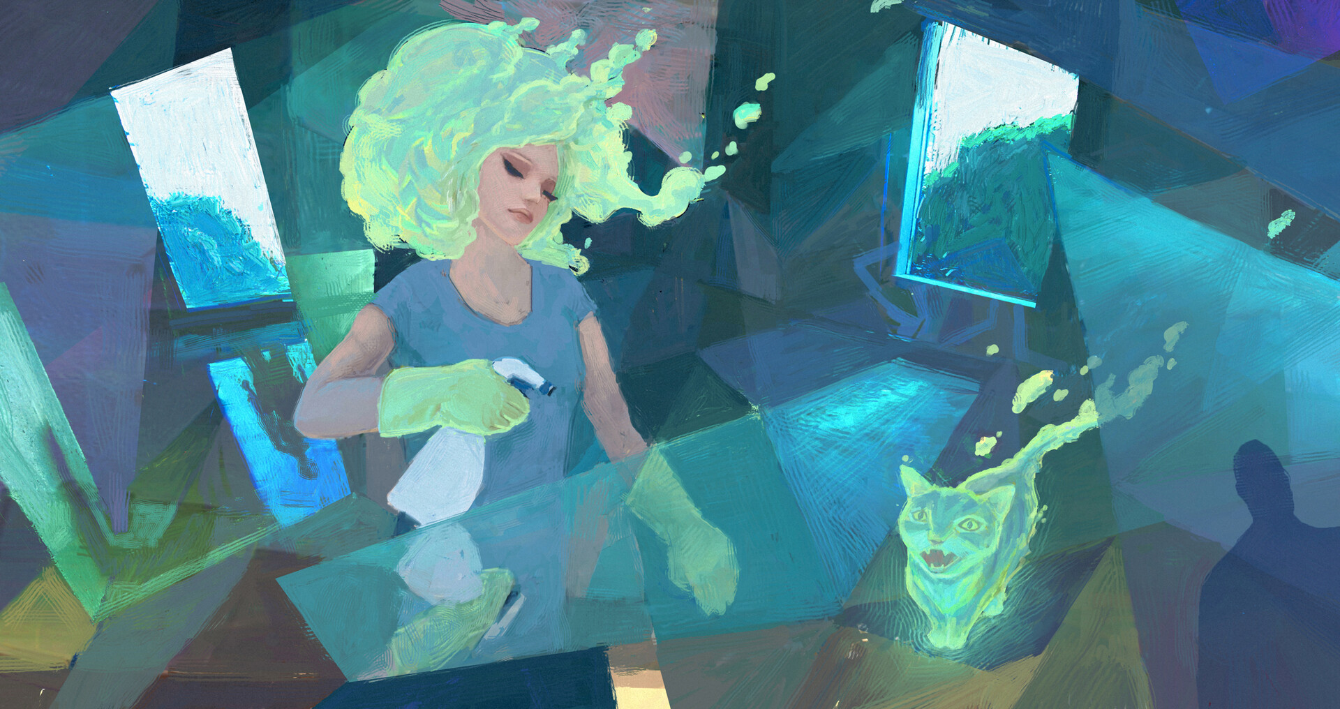 ArtStation - Cleaning the inner space