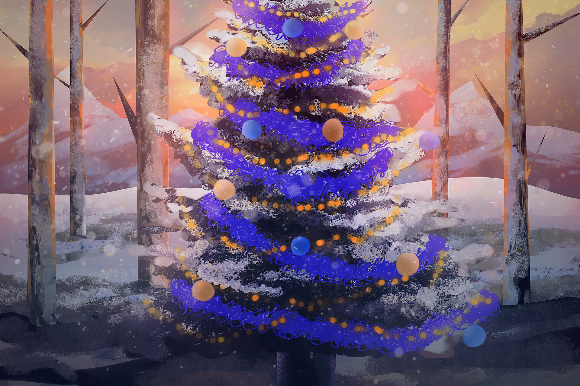ArtStation - Christmas Tree