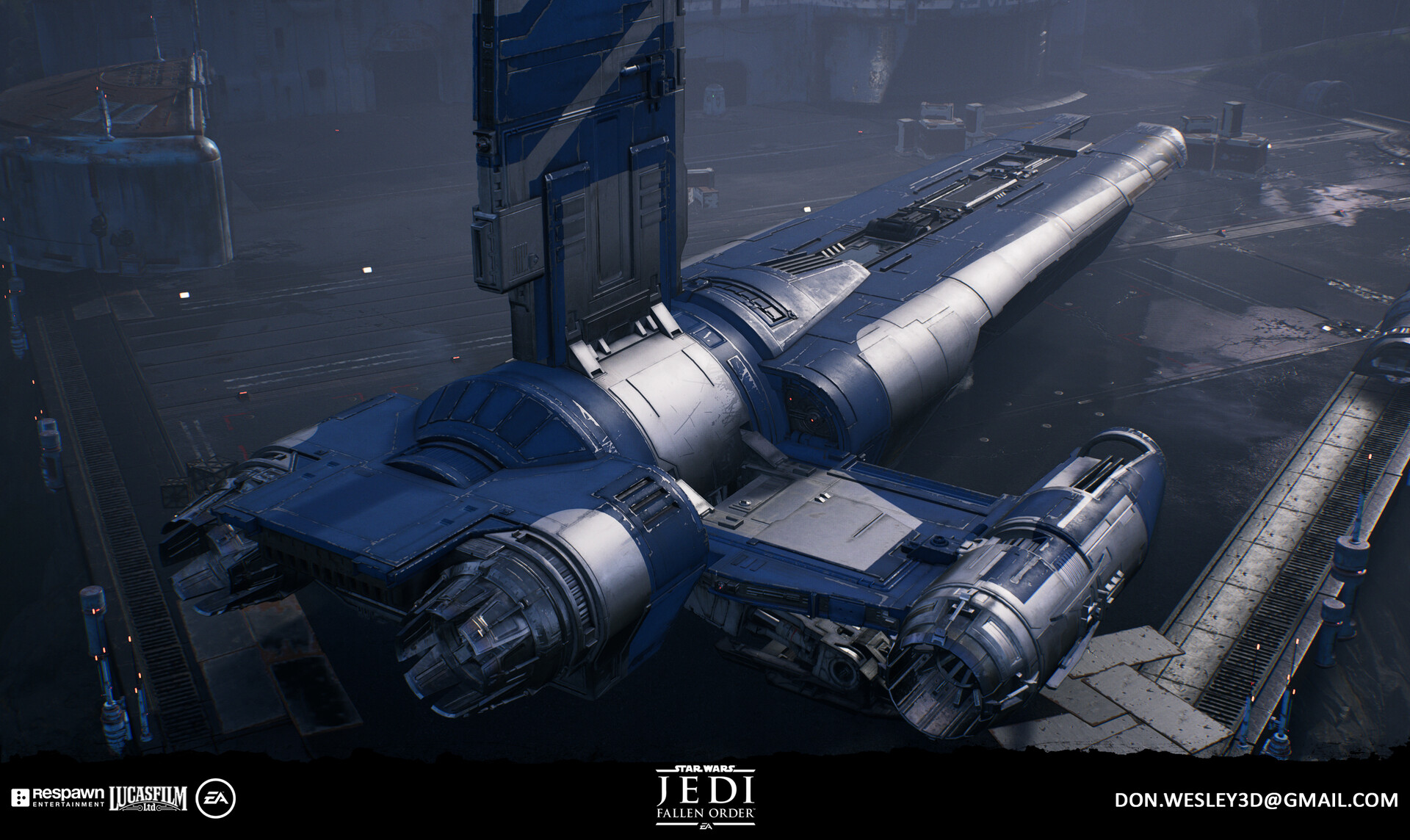 wesley griffith - Jedi Fallen Order: Mantis Exterior