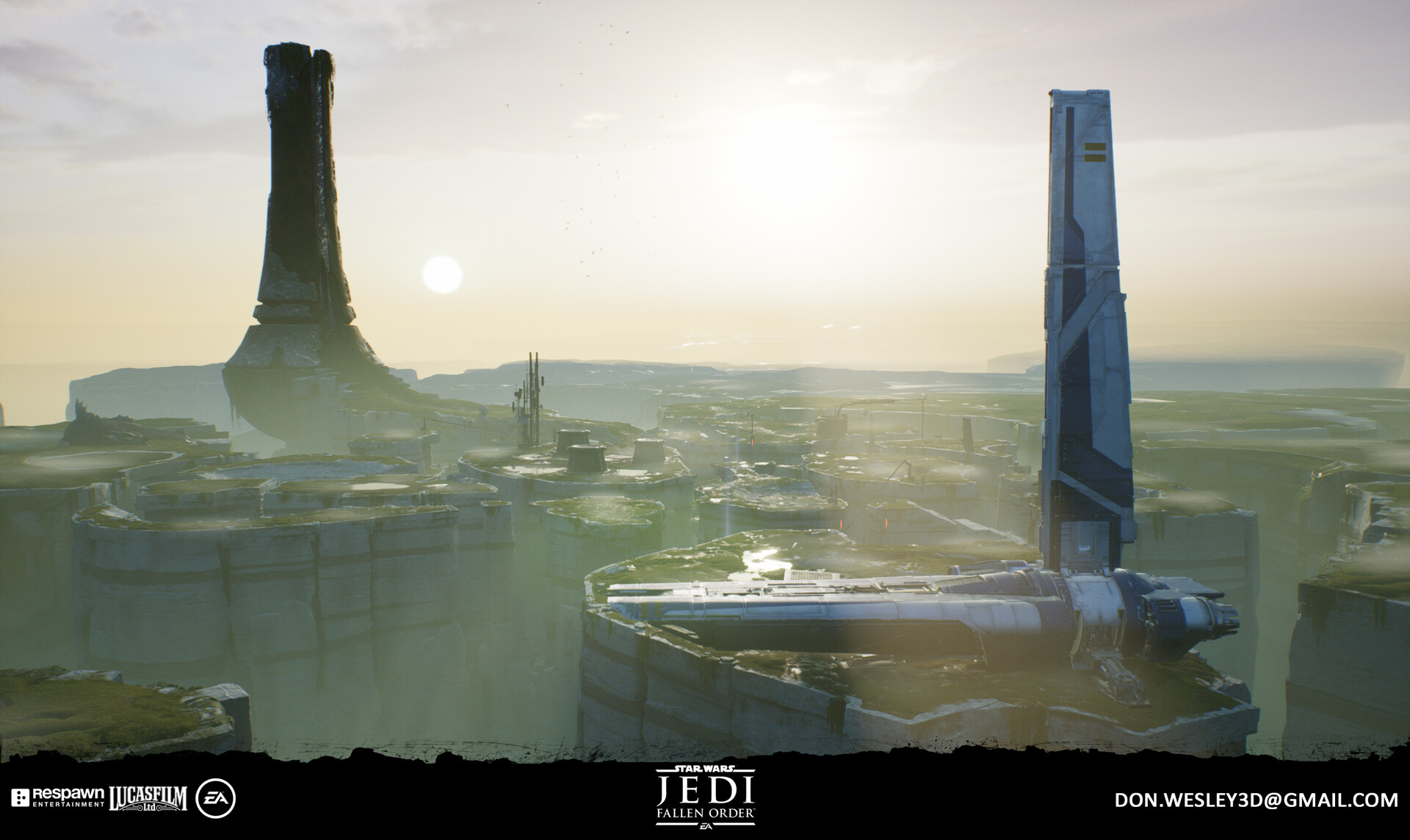 wesley griffith - Jedi Fallen Order: Mantis Exterior