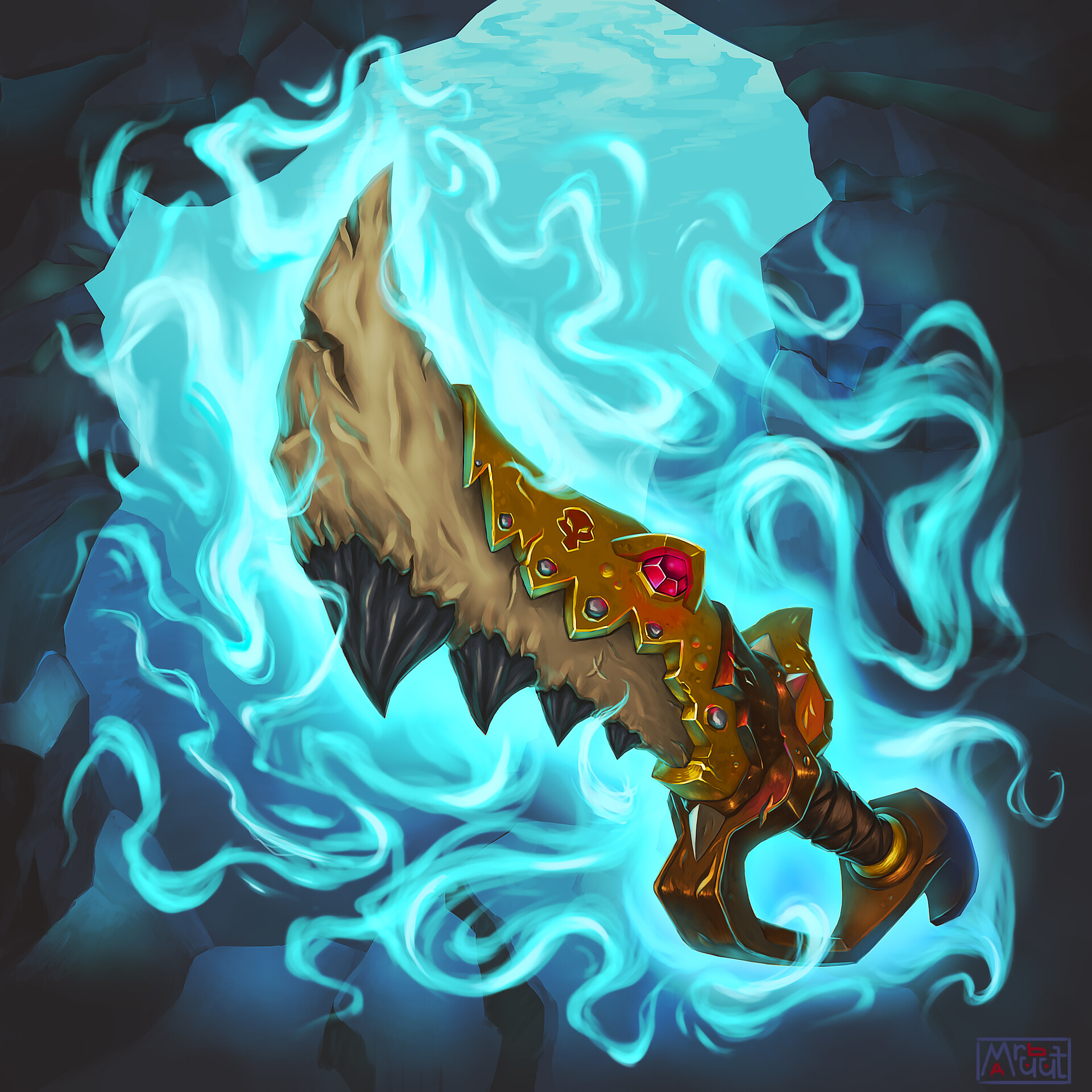 ArtStation - Shark sword