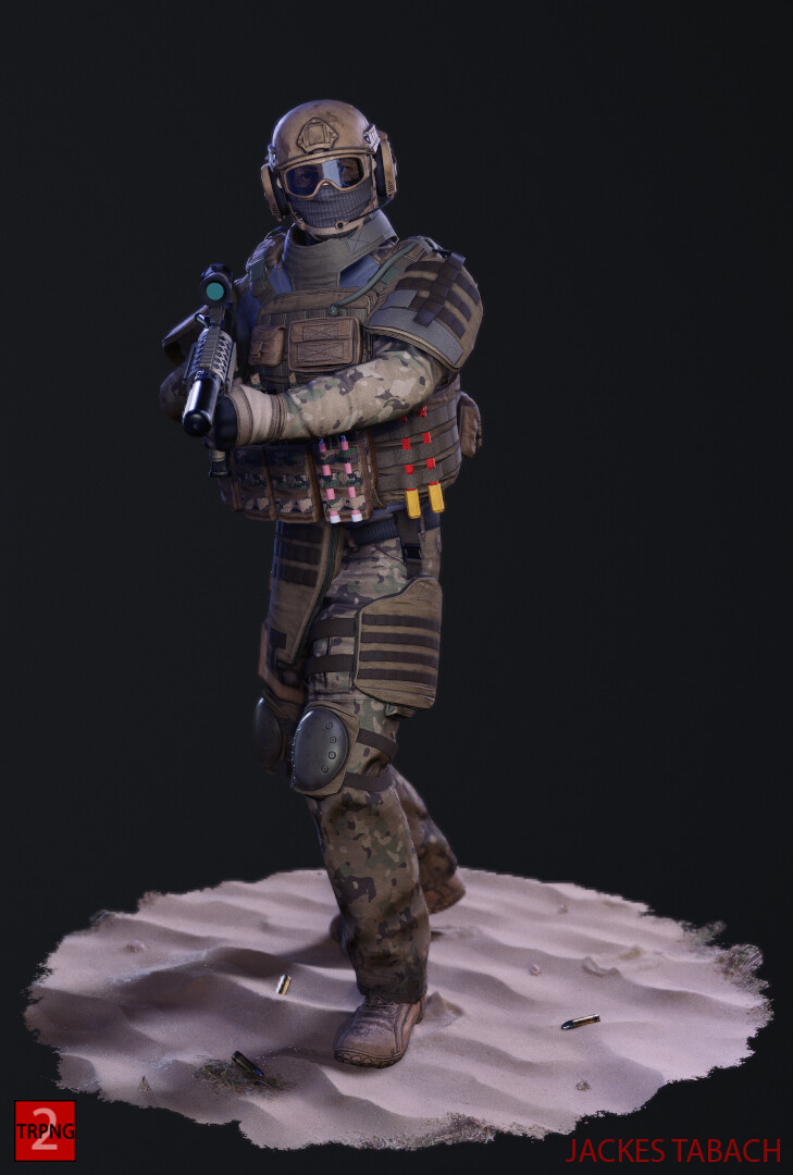 Jackes Tabach - Trepang2 Soldier Character