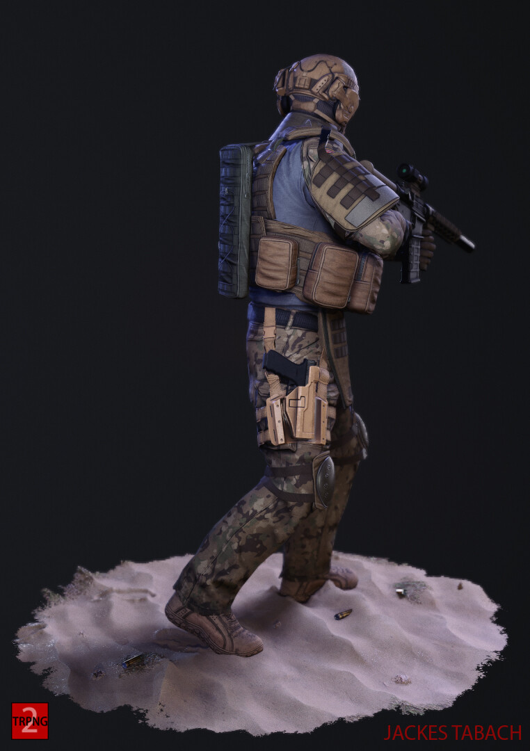 Jackes Tabach - Trepang2 Soldier Character