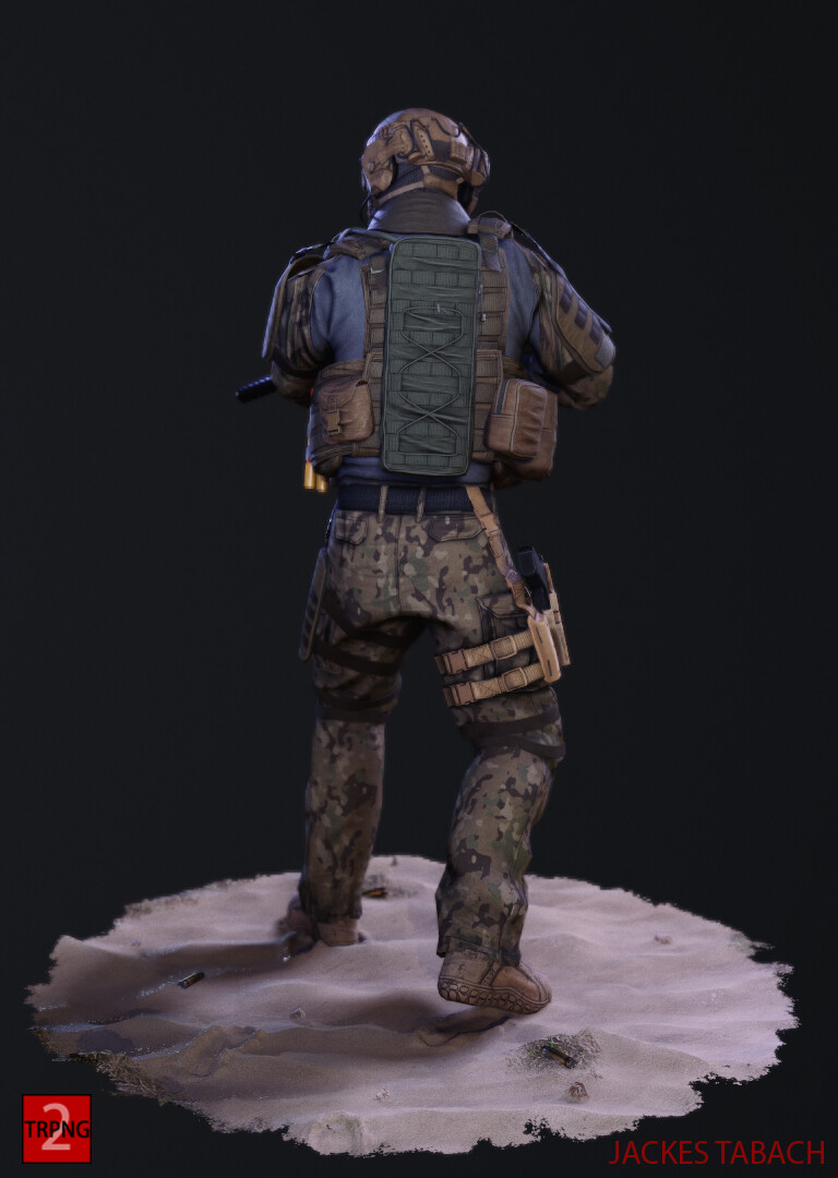 Jackes Tabach - Trepang2 Soldier Character