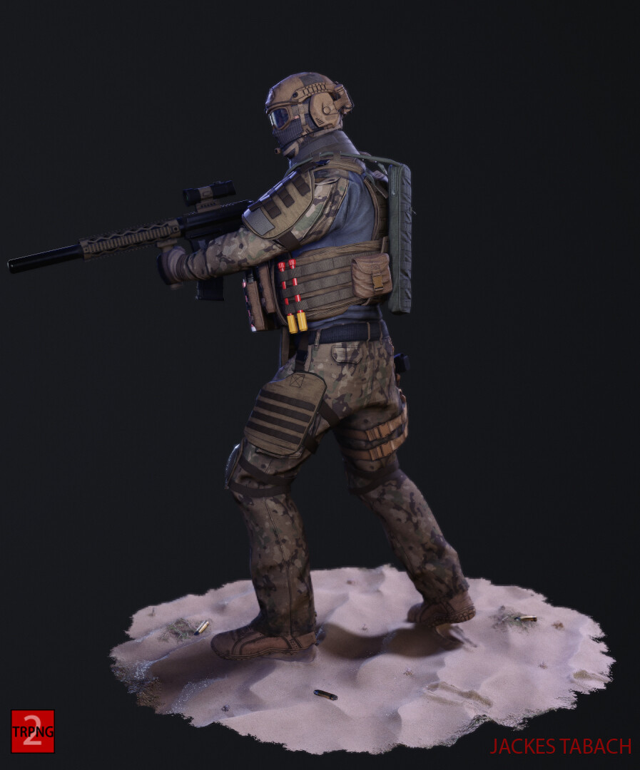 Jackes Tabach - Trepang2 Soldier Character