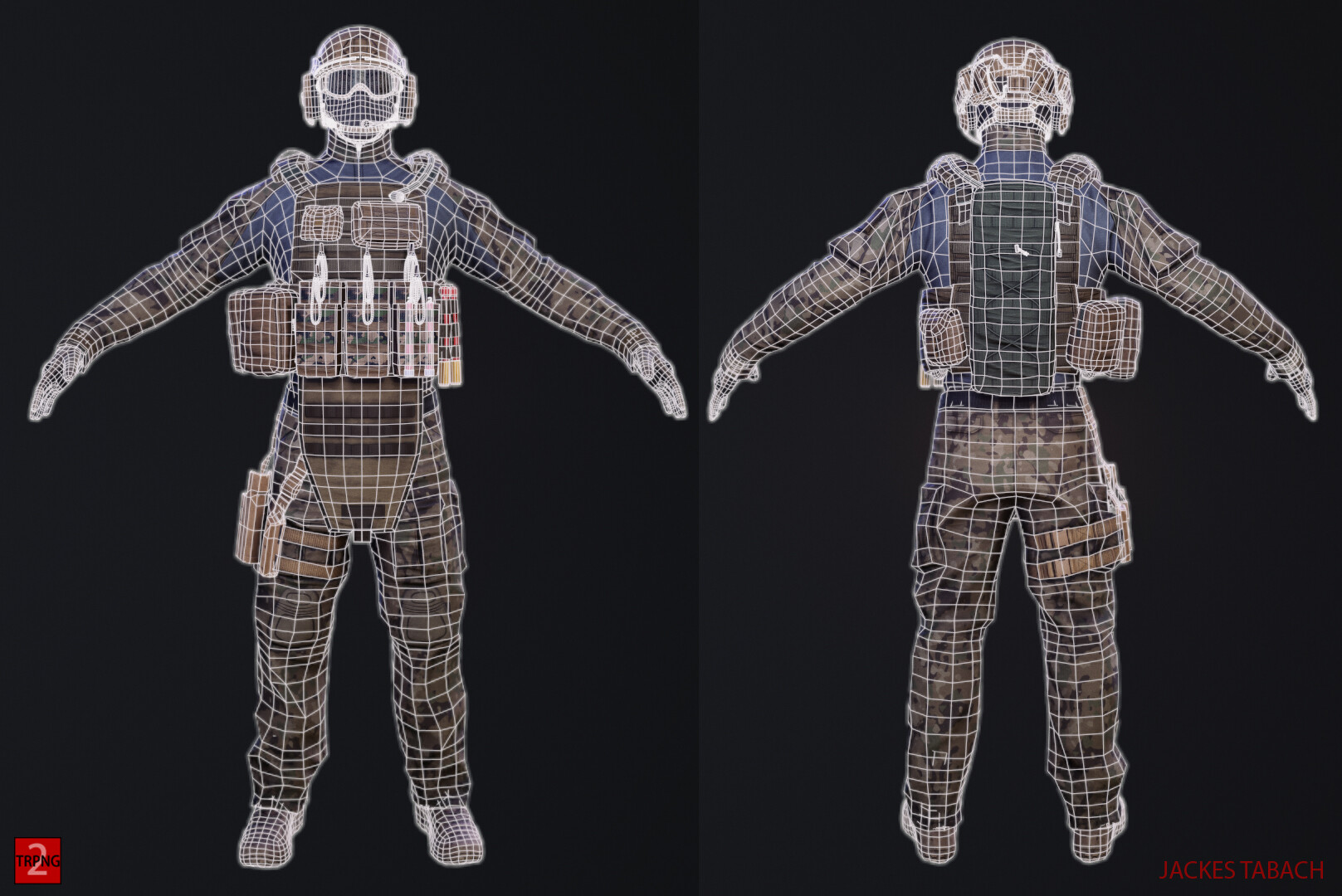 Jackes Tabach - Trepang2 Soldier Character