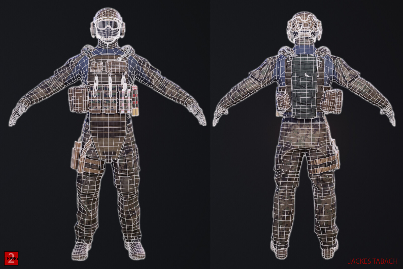 Jackes Tabach - Trepang2 Soldier Character