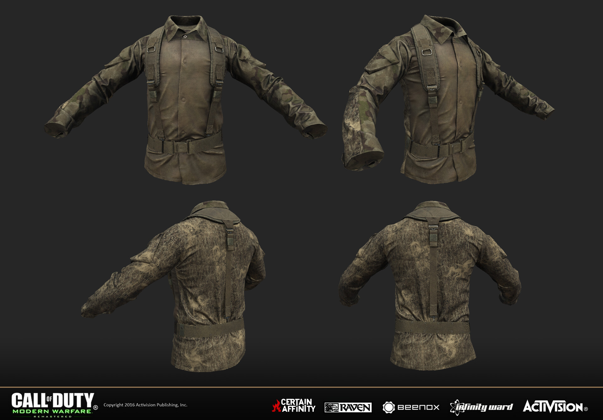 Christian Gallego - Ghillie Suit for COD Remastered