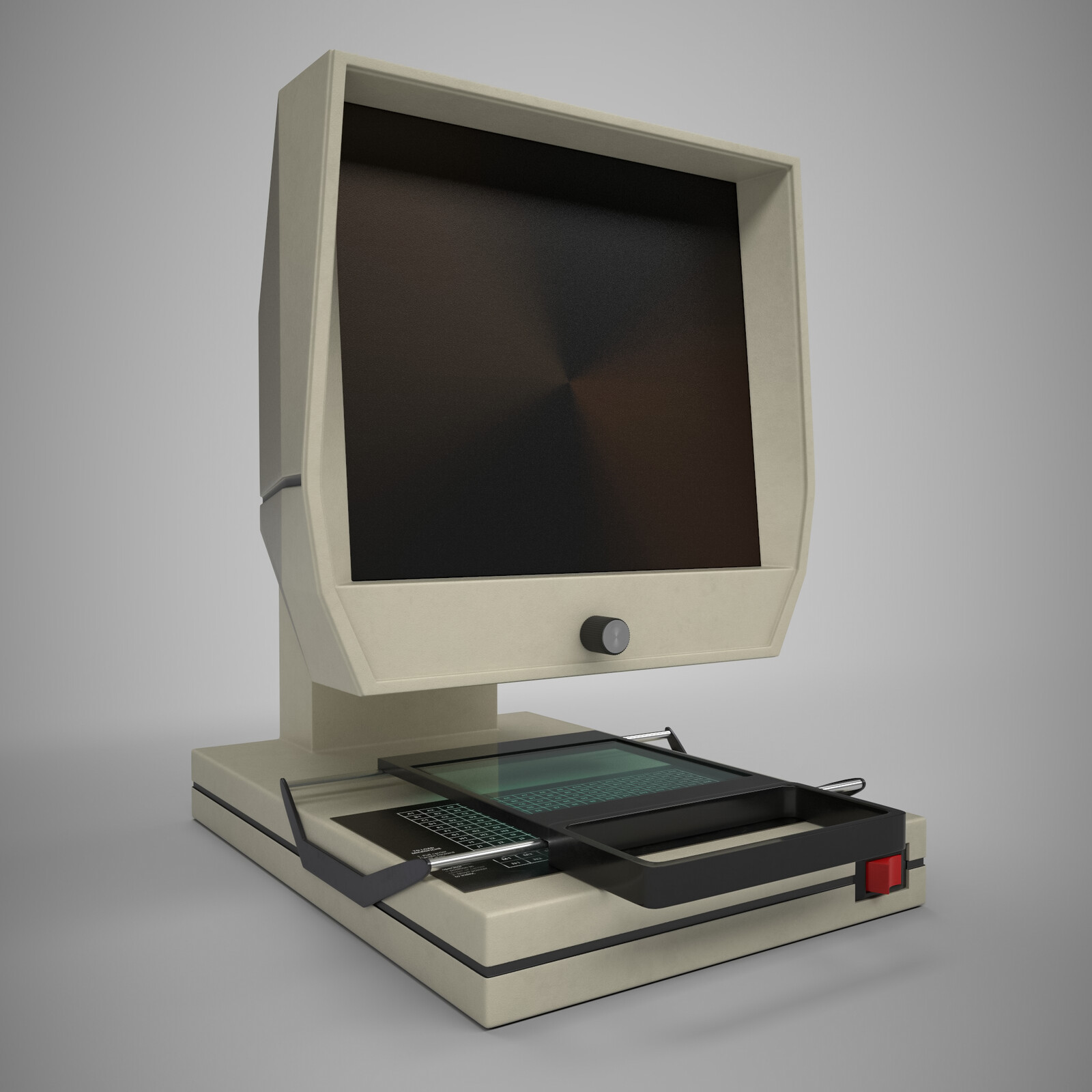 Gregory Brown - Microfiche Reader Model