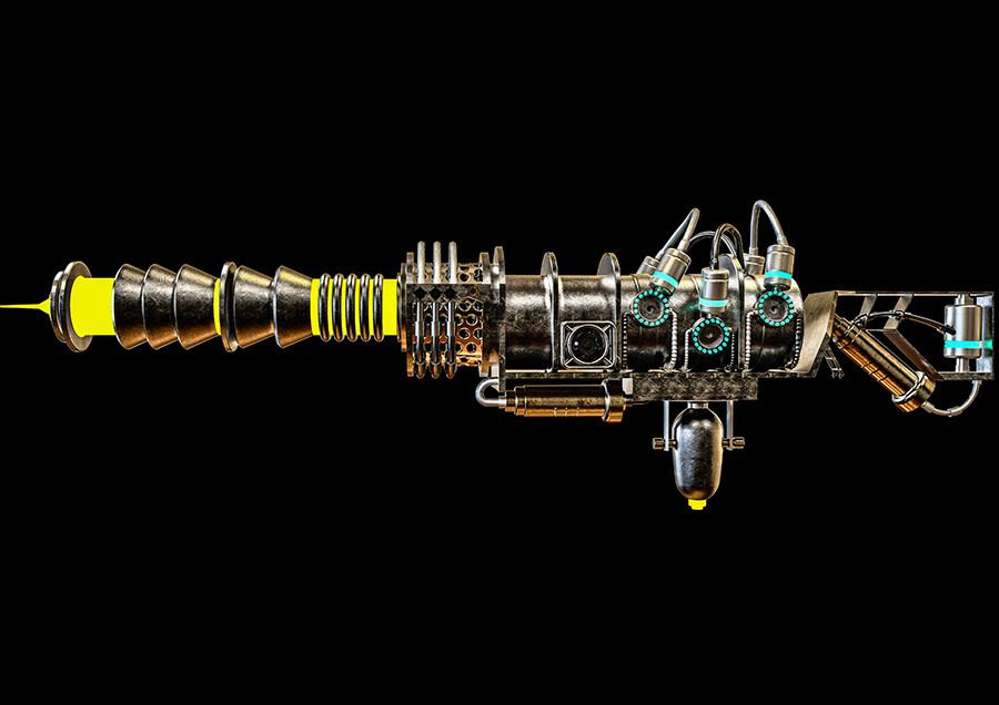 ArtStation - EMP Gun