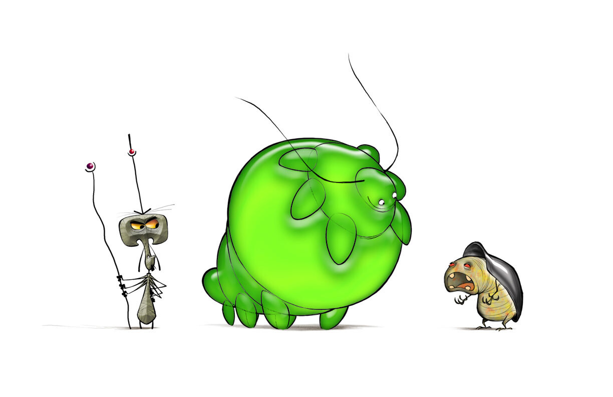 ArtStation - Big Nasty Character Design ( cancelled )