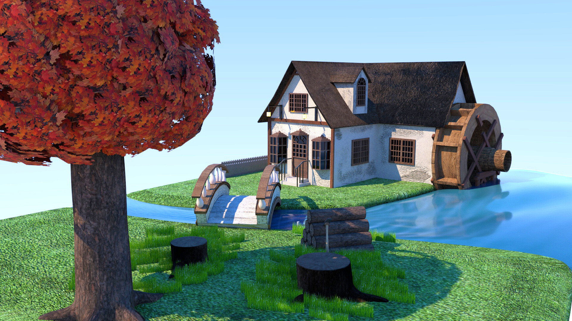 ArtStation - Game Environment 3D Model