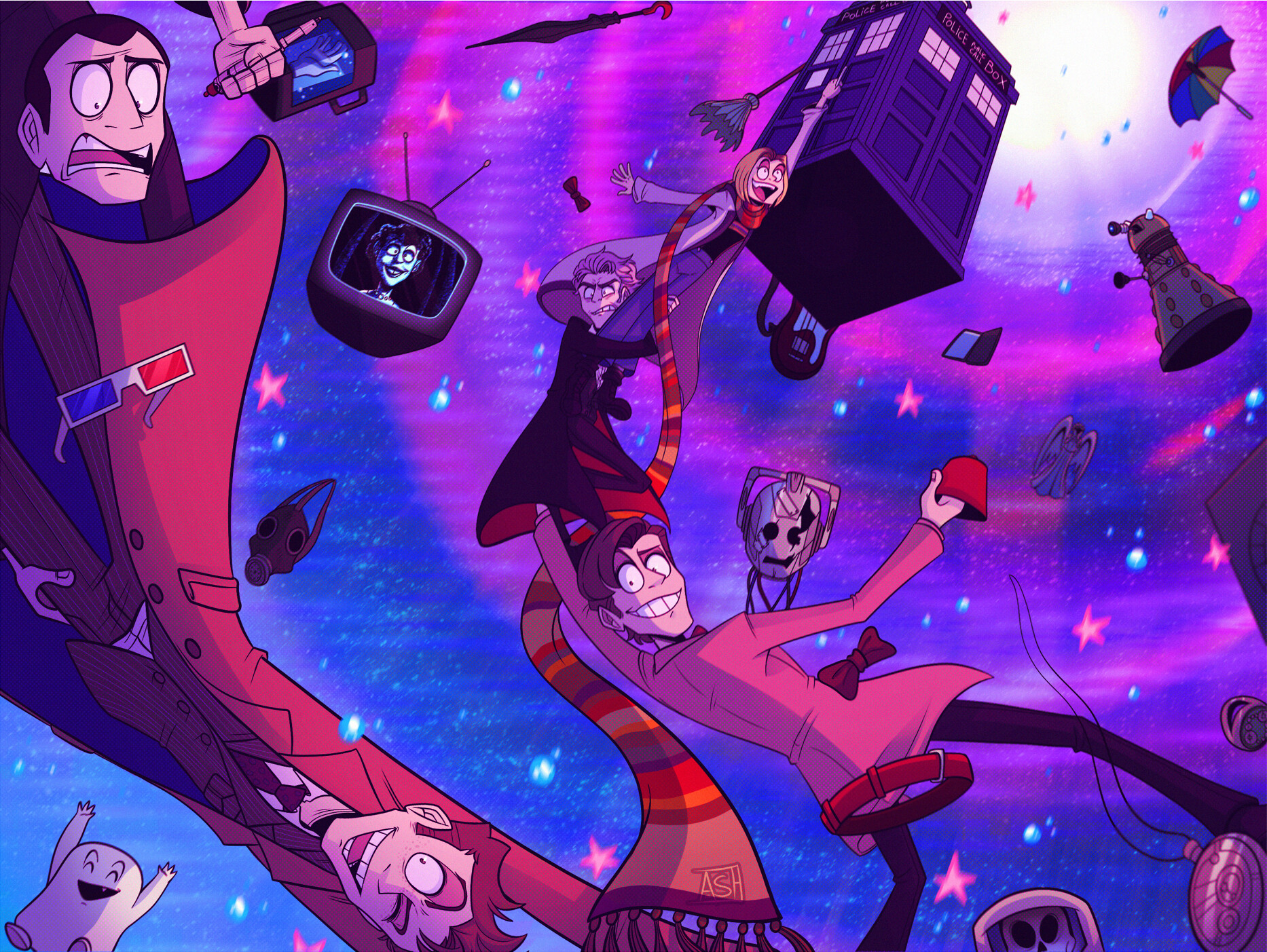 ArtStation - The Doctors - Doctor Who