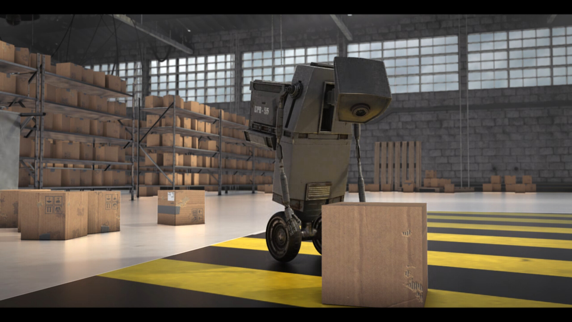 THOMAS LEBSIR - Inside the Box ( Animated Short ) - 2017