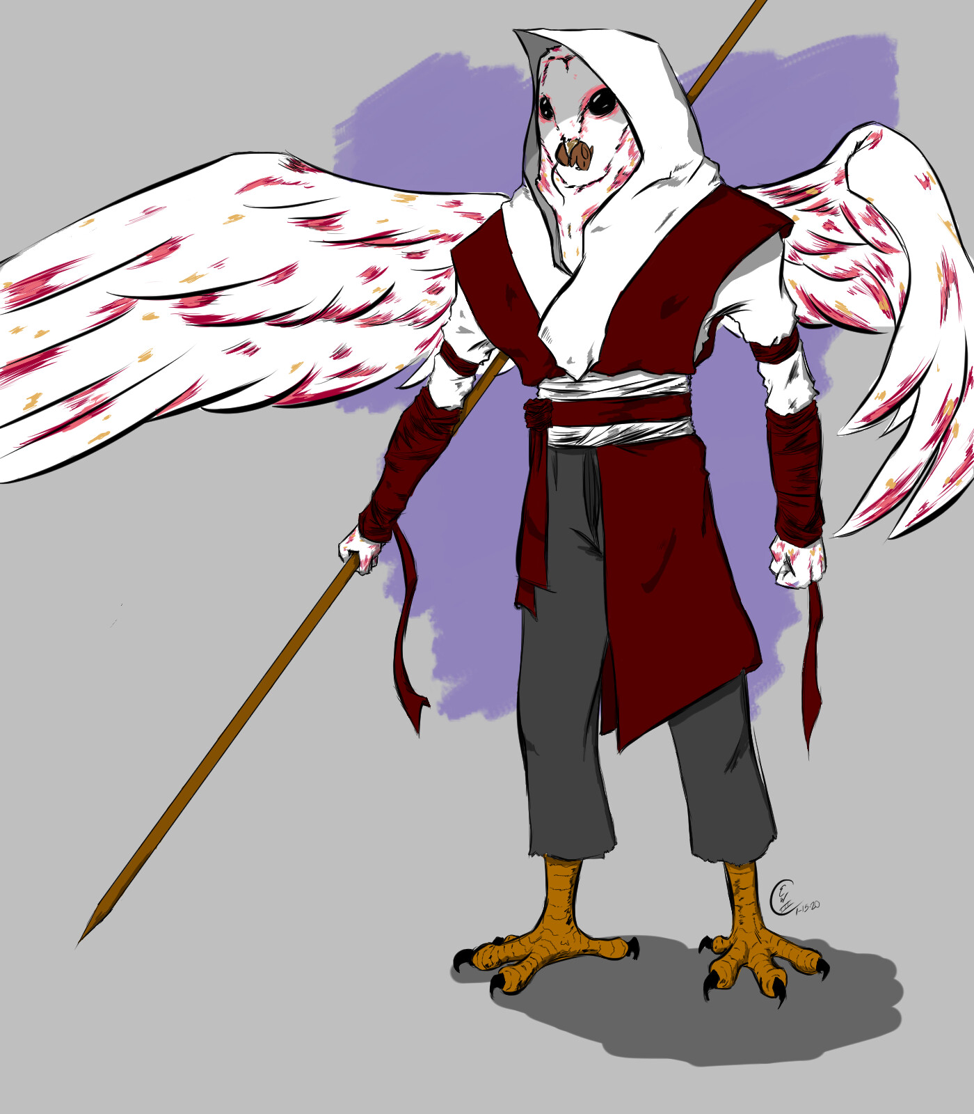 Ellis Walker - Owl Monk