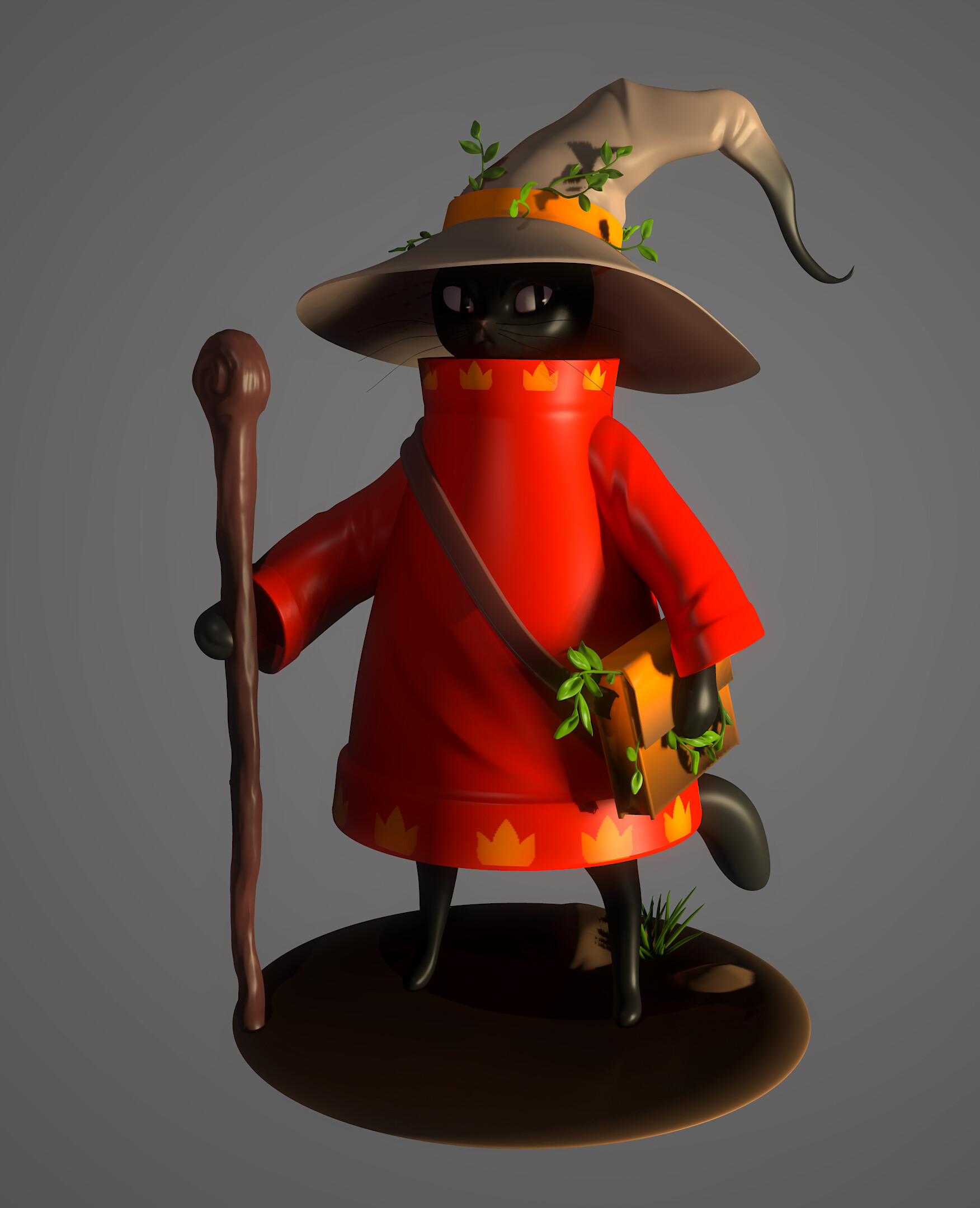 ArtStation - Mage Cat