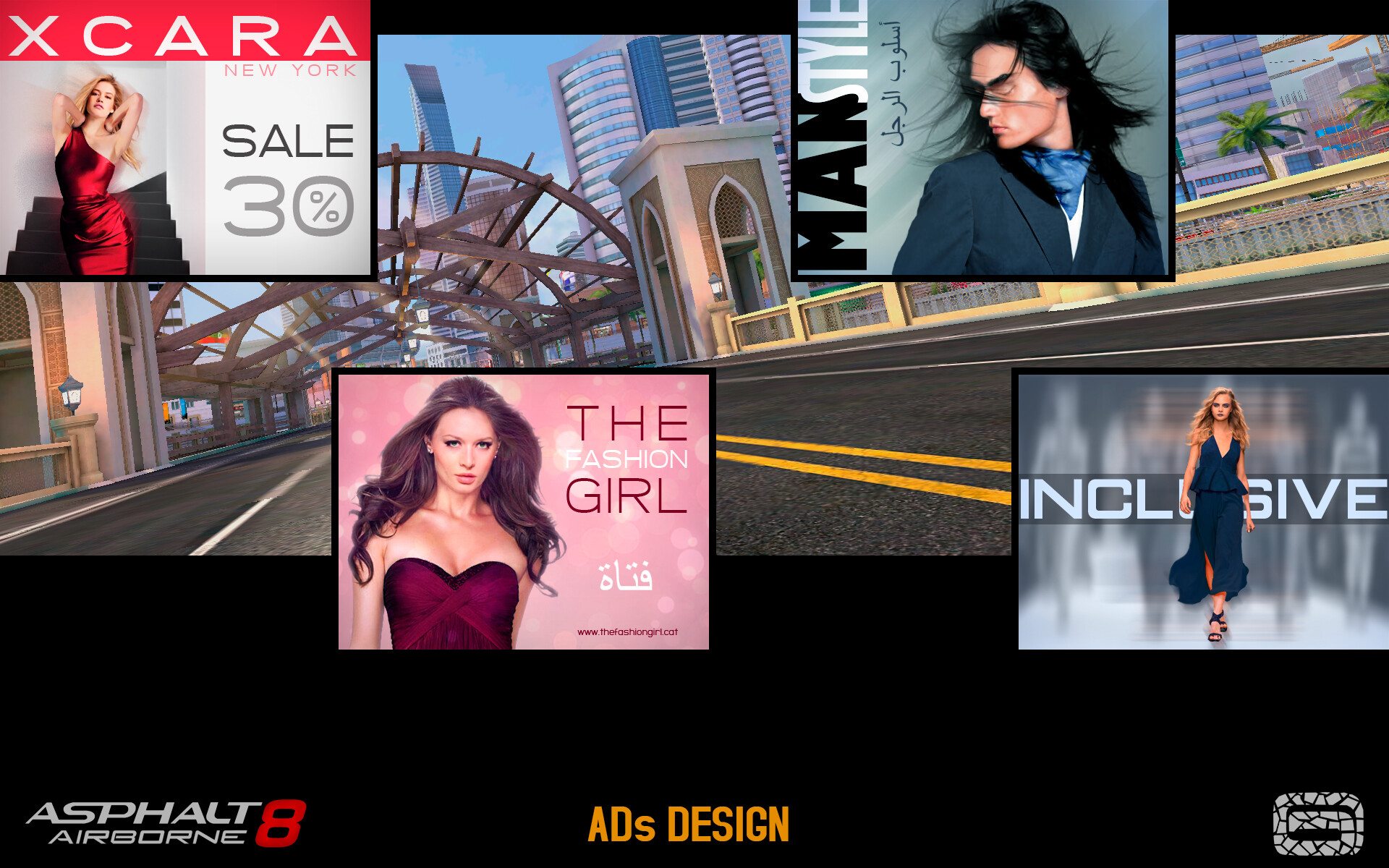 Toni López Yeste - ASPHALT 8 AIRBONE Advertisement Designs from Dubai ...