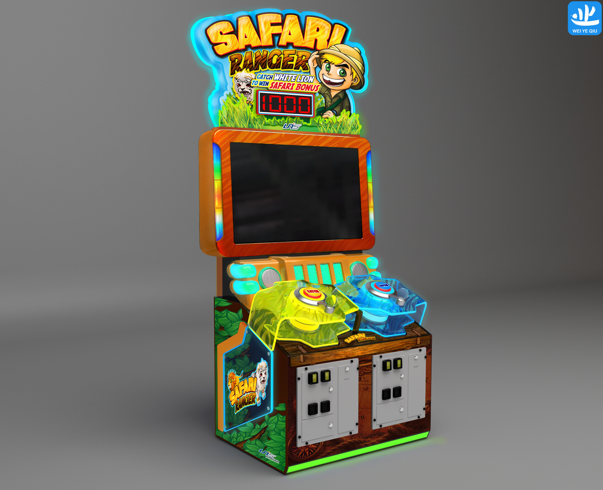 ArtStation - Video Redemption Arcade - Safari Ranger (2015)