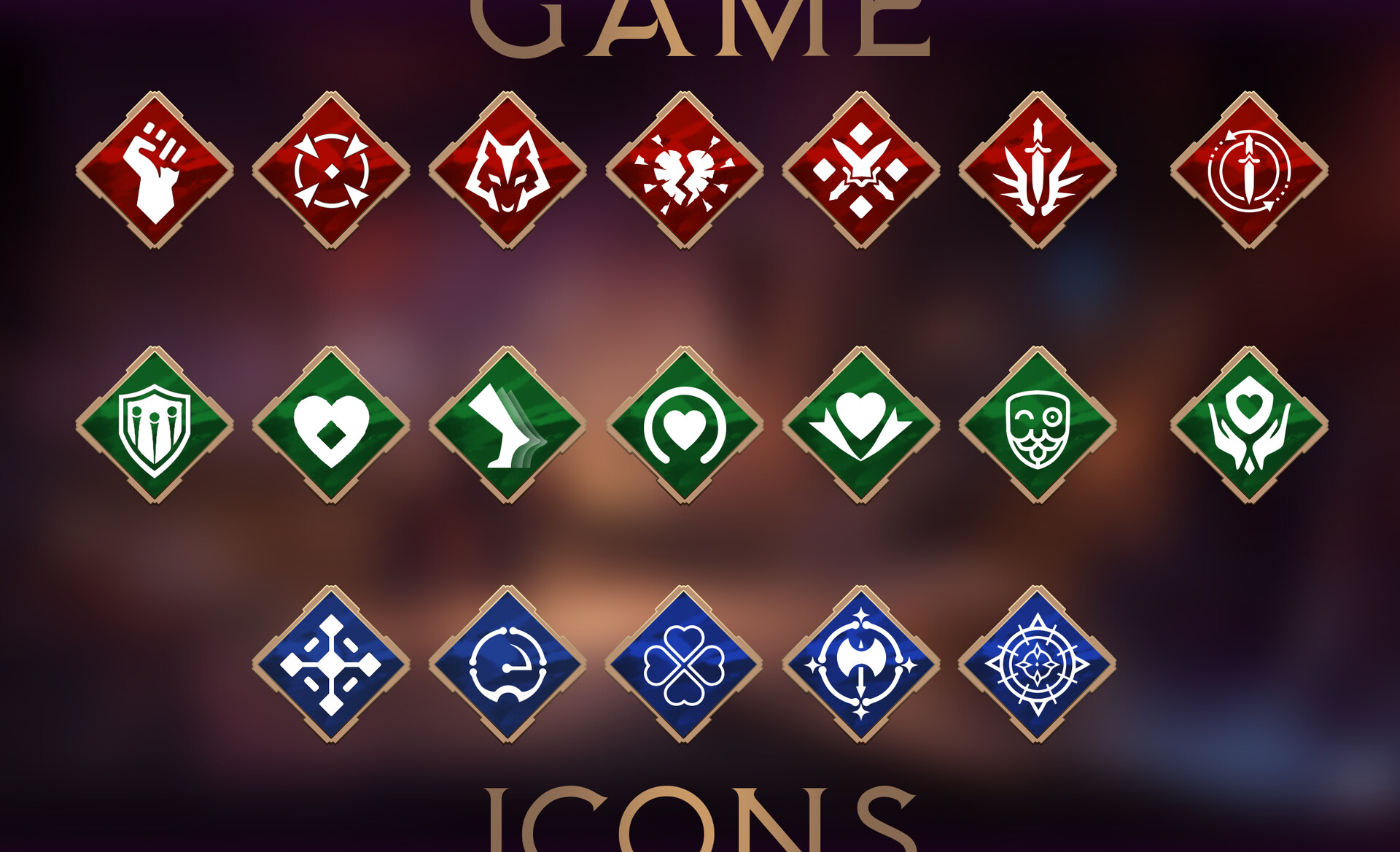 ArtStation - Guildmasters icons