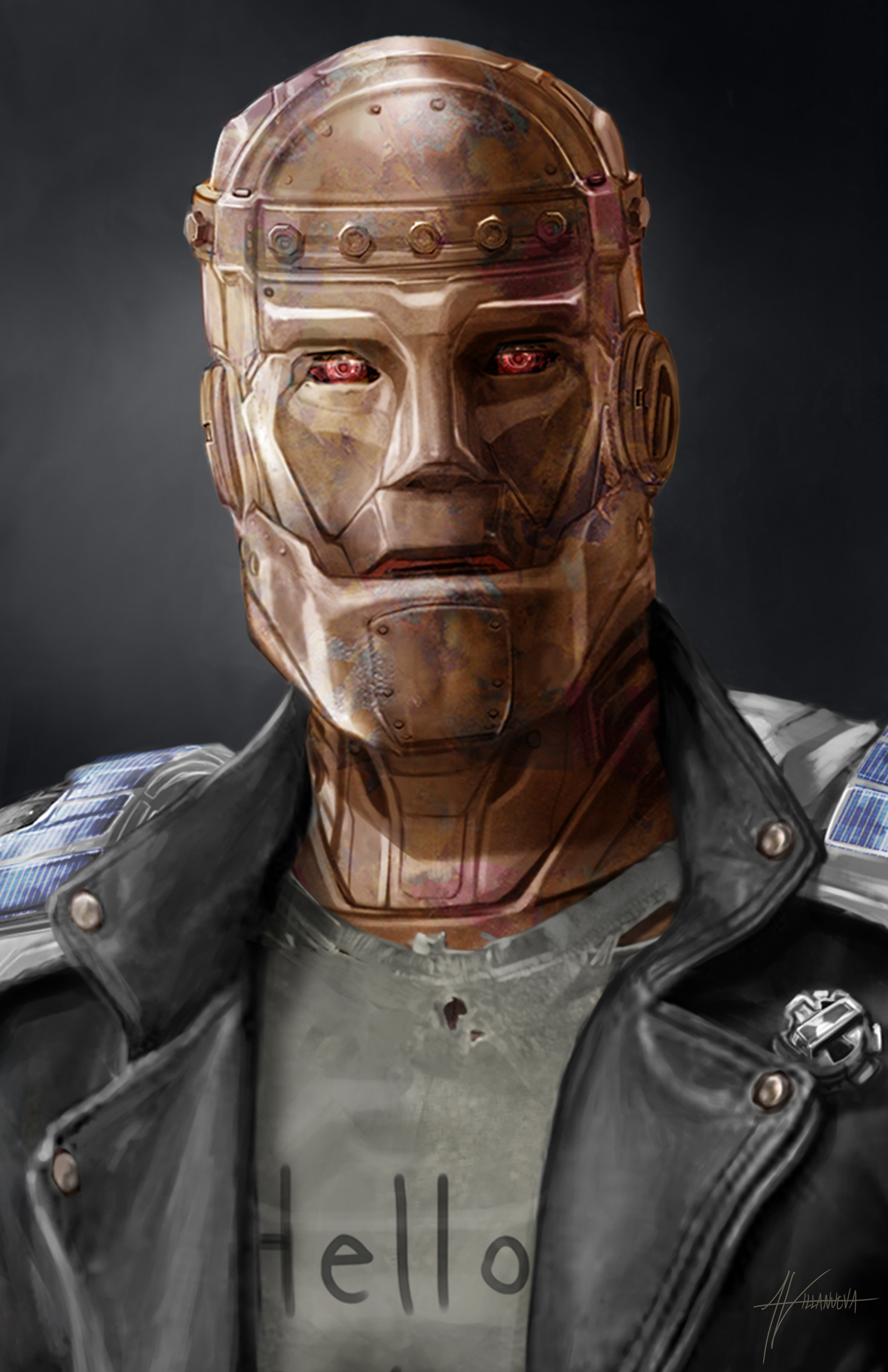 Alan Villanueva - Titans: Robotman Final Design