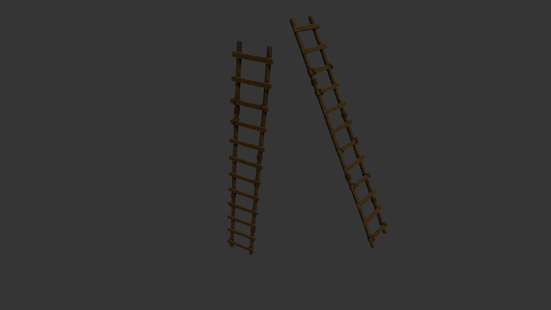 ArtStation - Wooden ladder