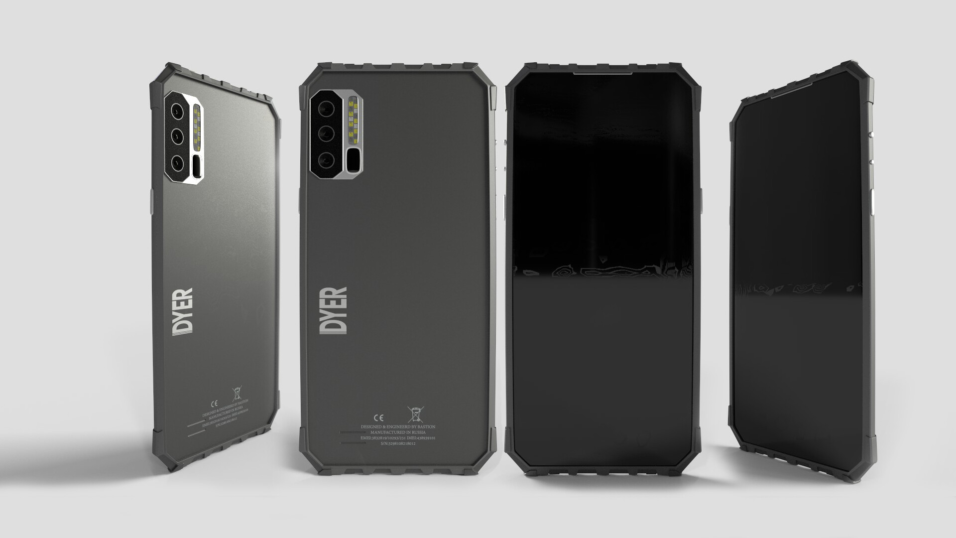 ArtStation - Armoured DYER phone, Jesse van der Stel