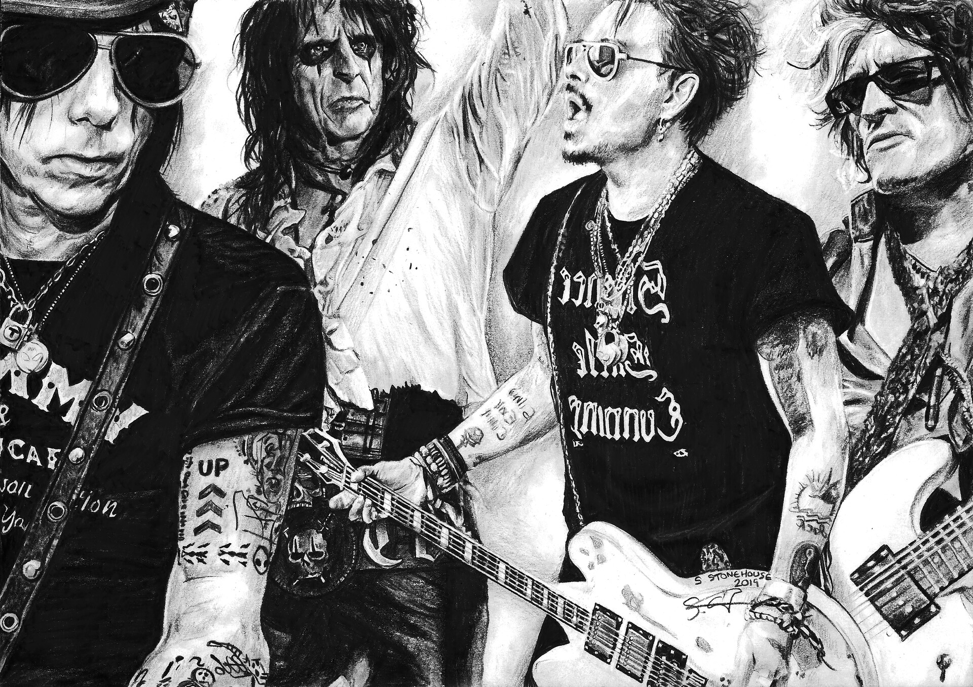 ArtStation - The Hollywood Vampires