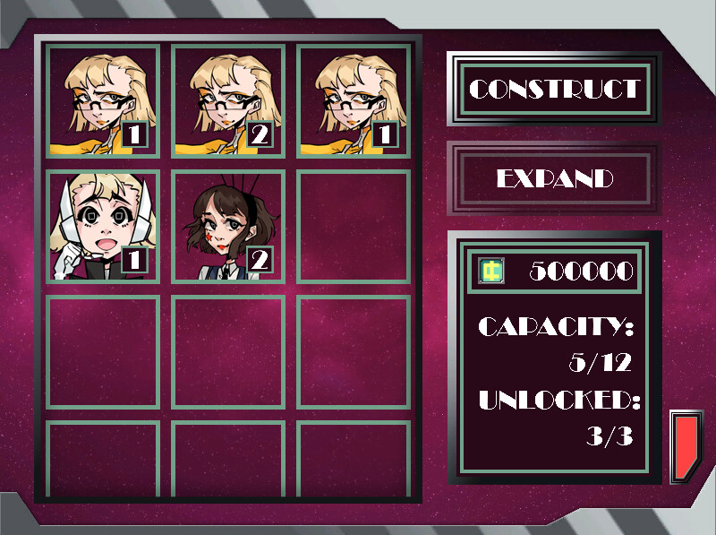 Dennis - Space Gacha Game Menus