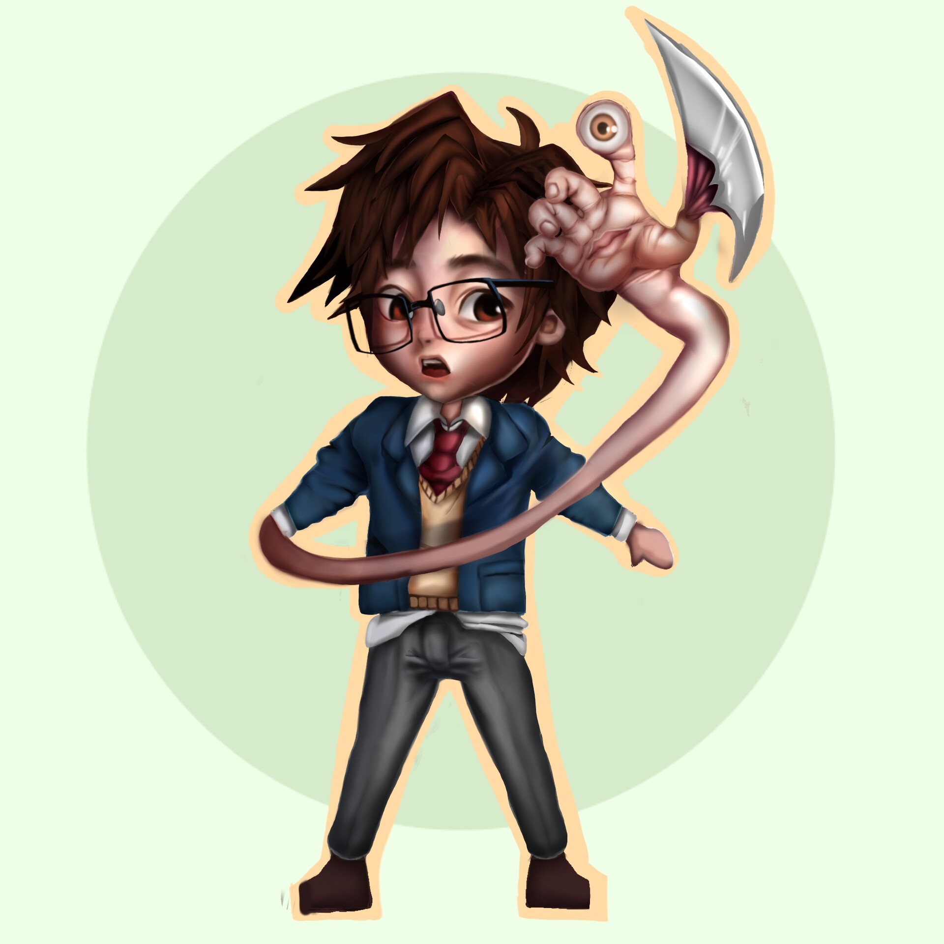 Jasmine Cisneros - Parasyte: The Maxim Shinichi Izumi and Migi Digital ...