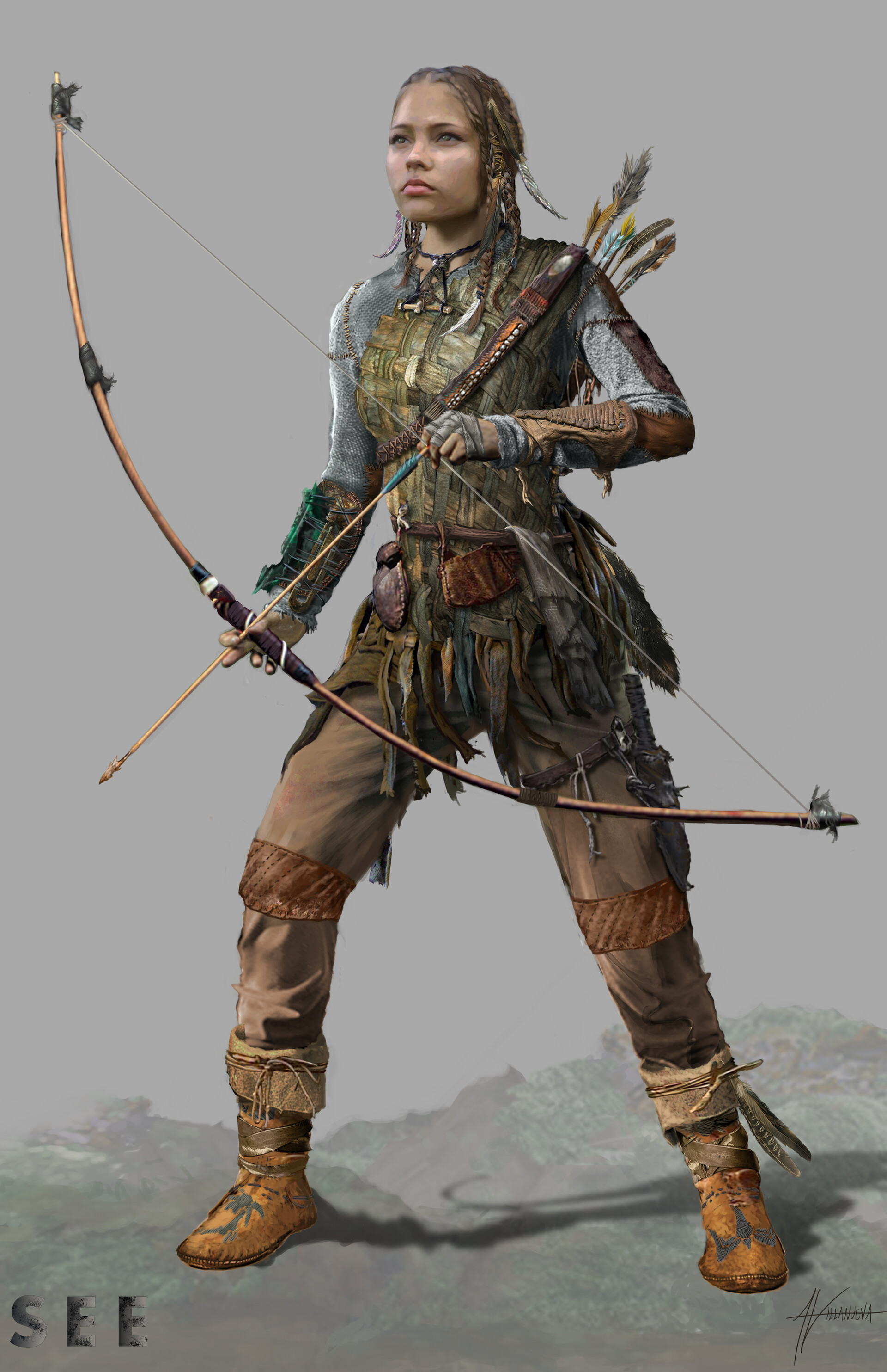 ArtStation - SEE: Haniwa Concept 2