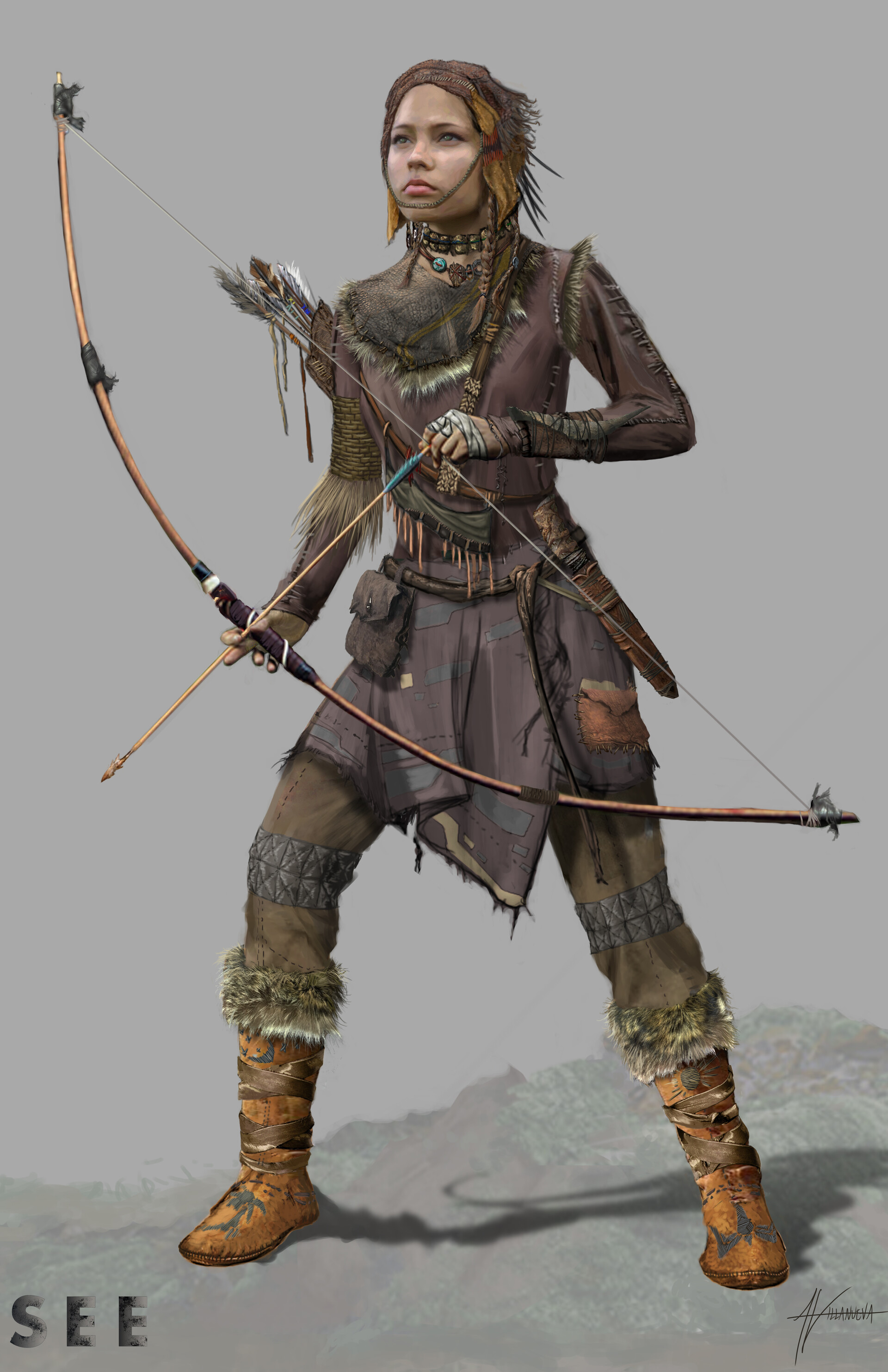 ArtStation - SEE: Haniwa Concept