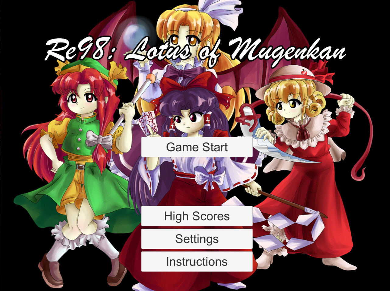 ArtStation - Re98: Lotus of Mugenkan, 1/31/19 current progress