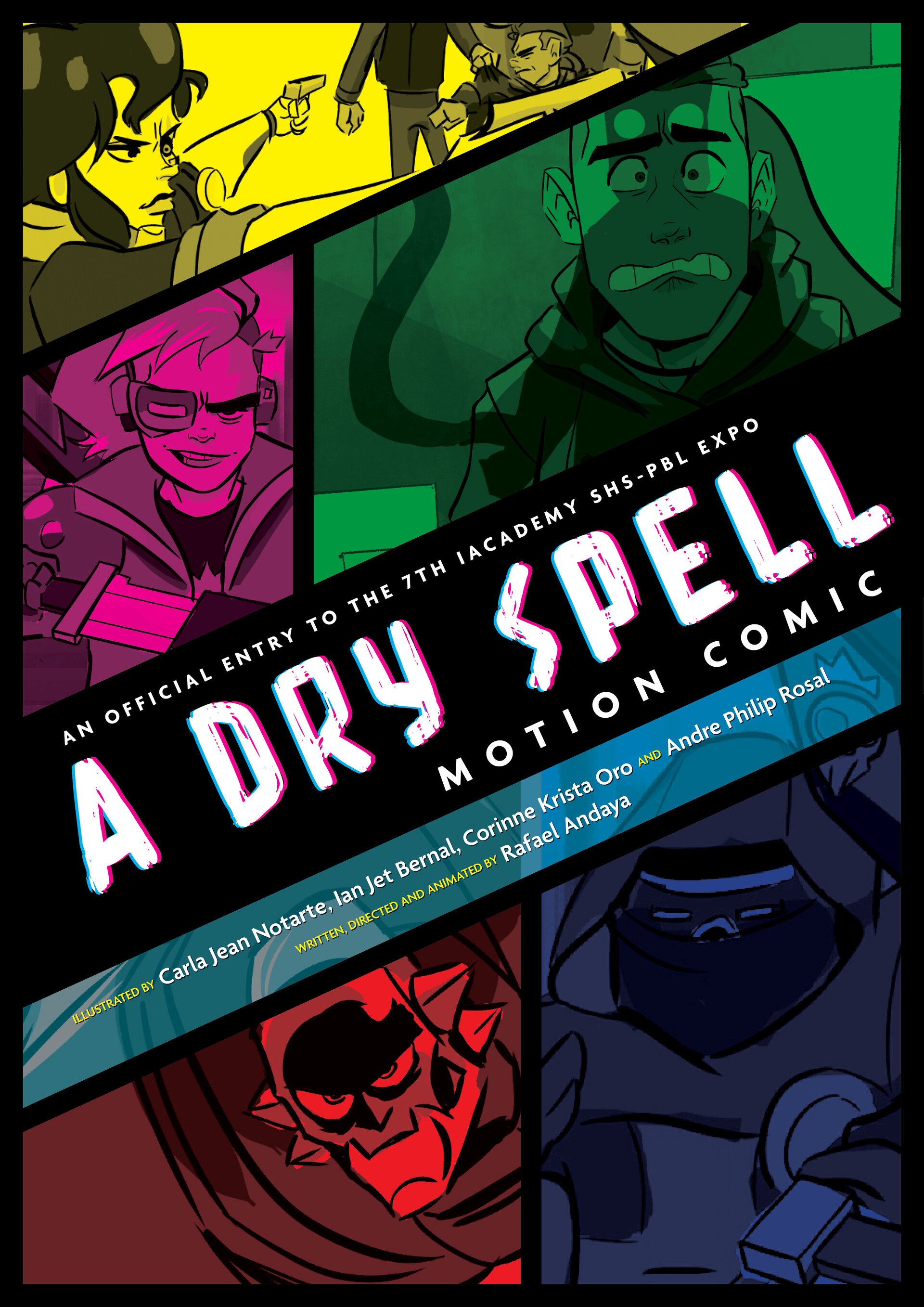 ArtStation - A Dry Spell - PBL 2019 Motion Comic