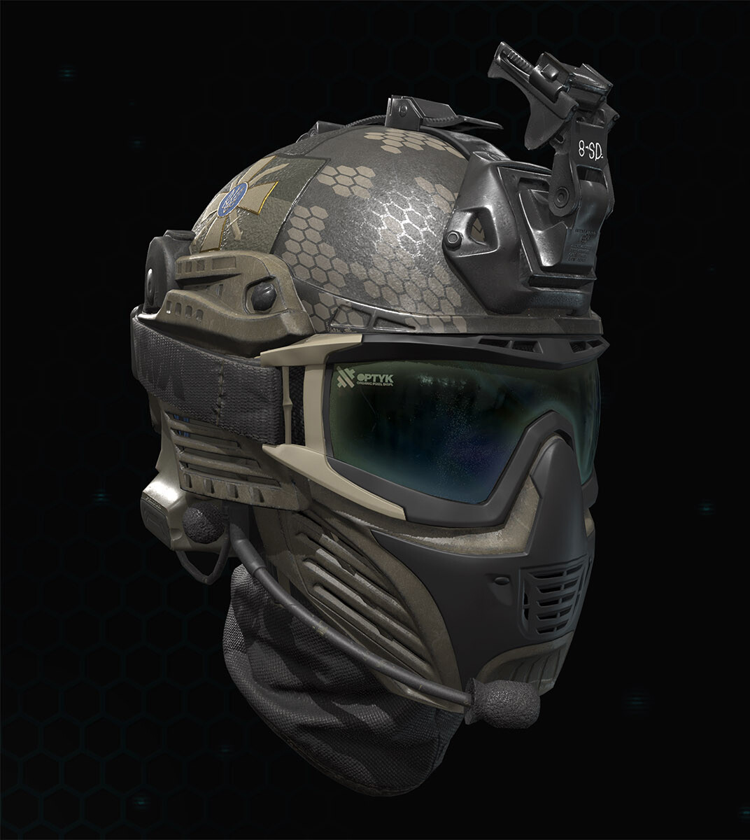 ArtStation - Tactical helmet Ukrainian Ground Forces