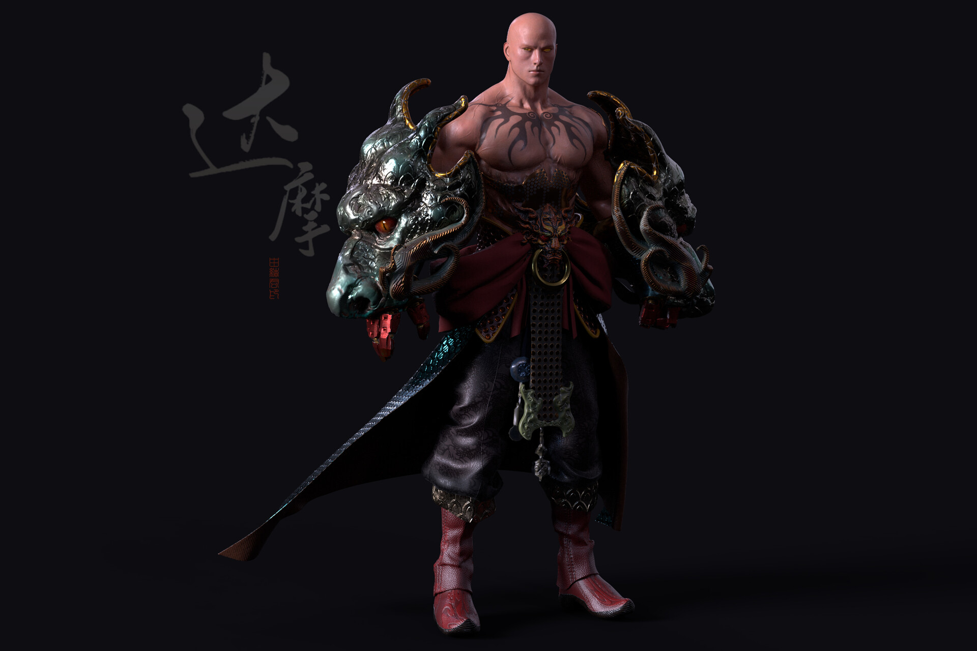 ArtStation - 《达摩》