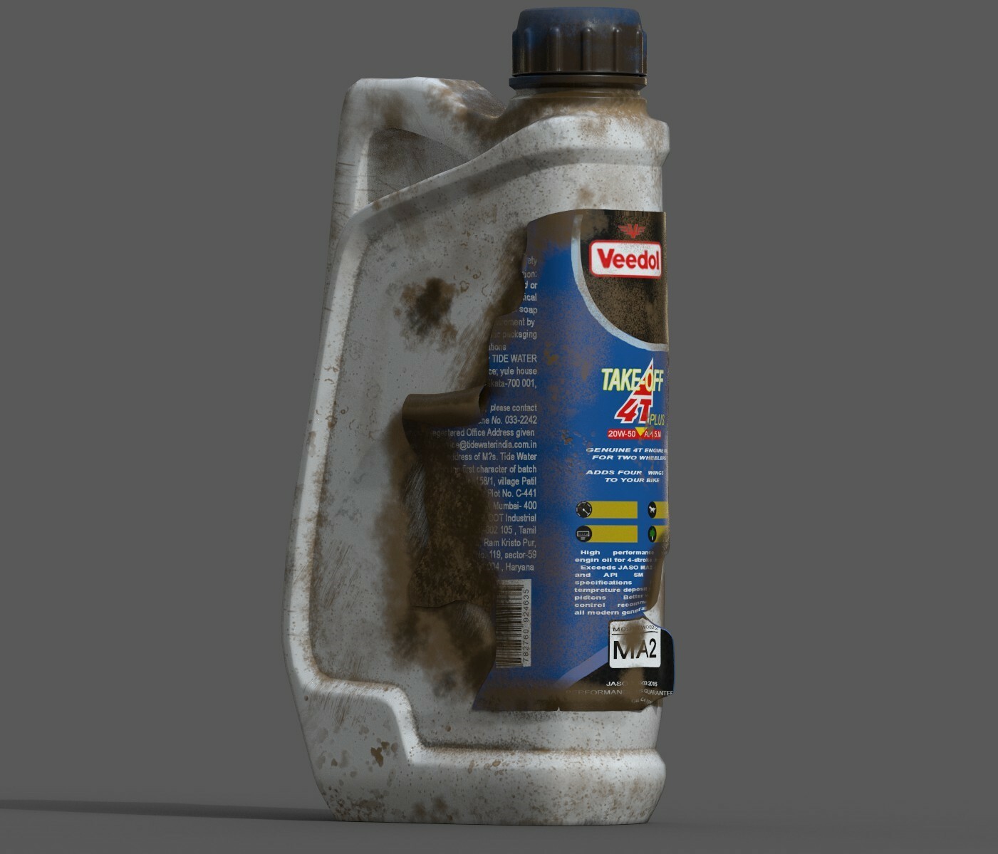 ArtStation - Oil_Bottle