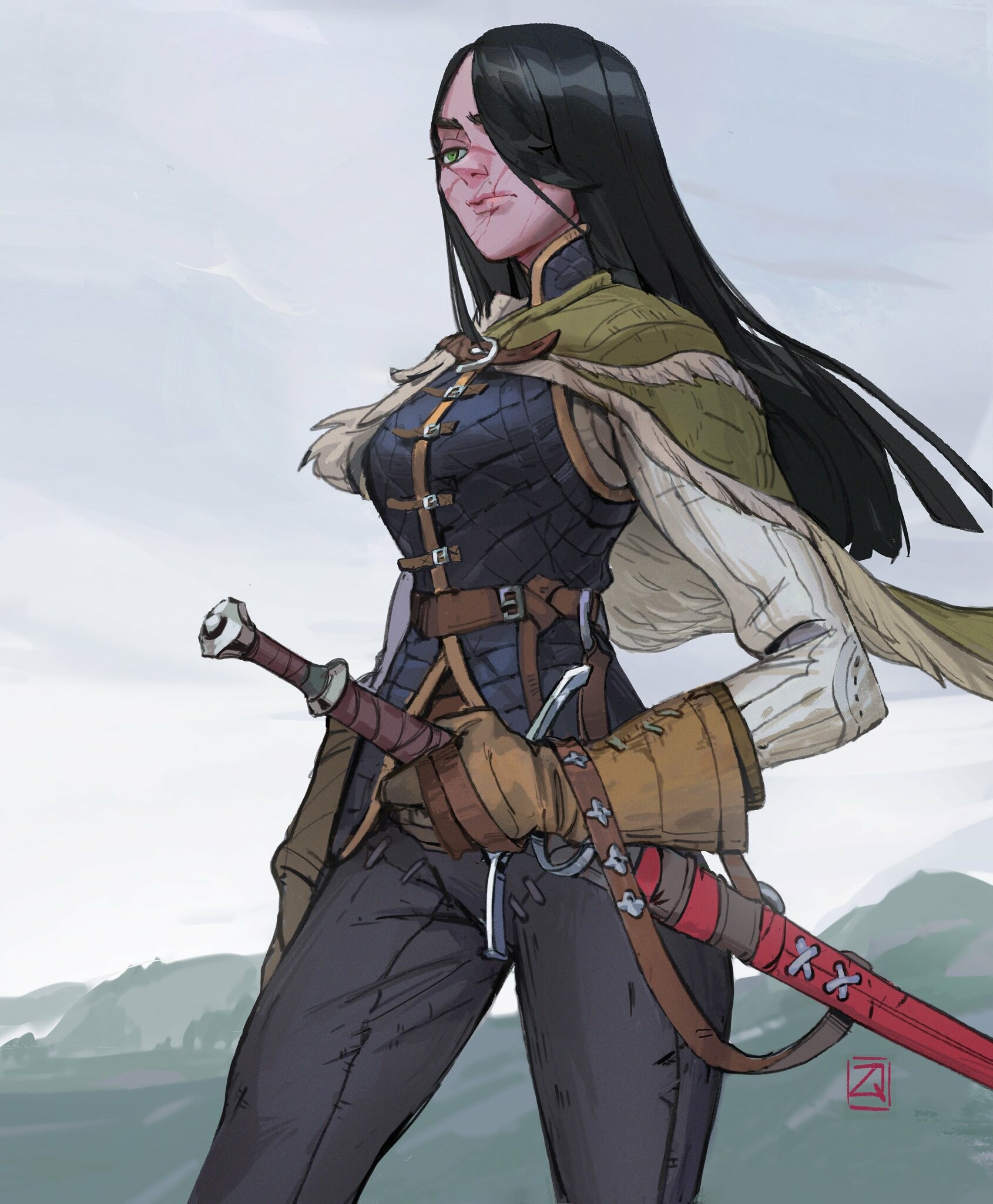 ArtStation - lone knight