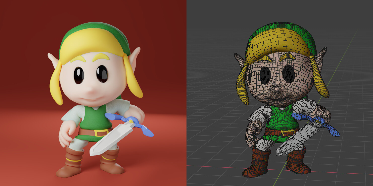 Link Super Smash Bros N64