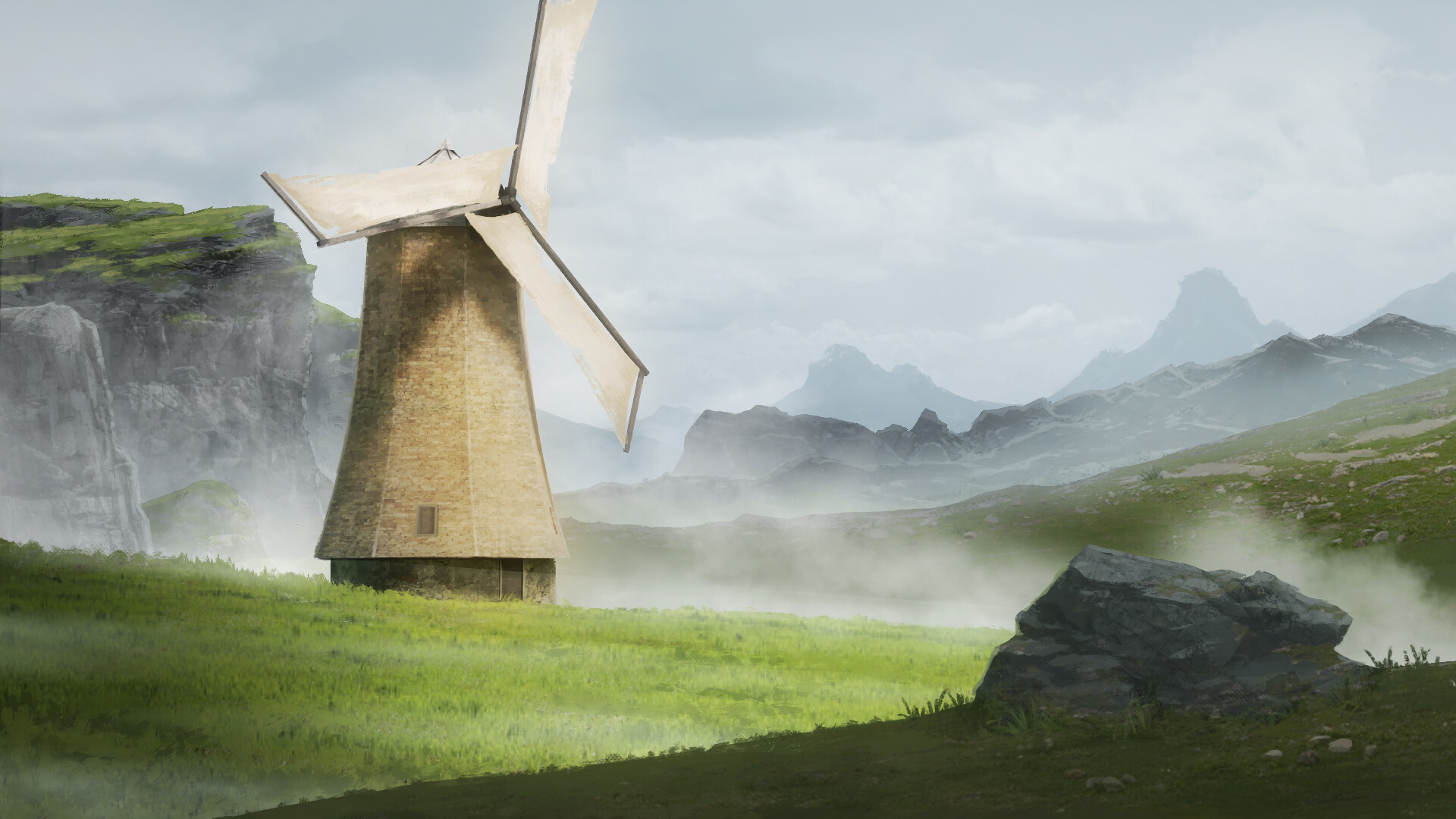 ArtStation - Windmill