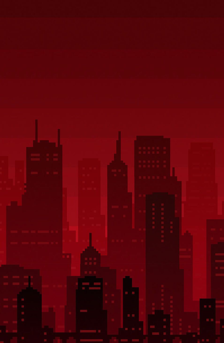 ArtStation - Pixel city - video game loading screen