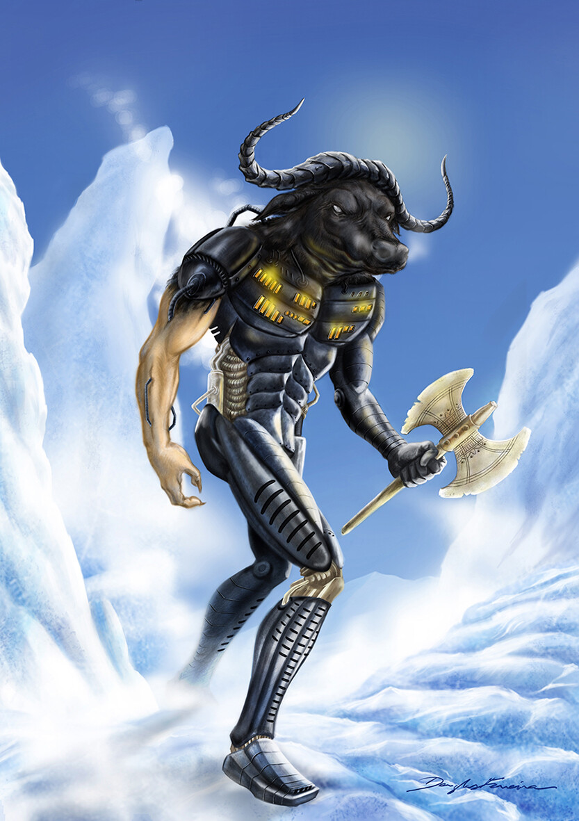 ArtStation - Steampunk Minotaur