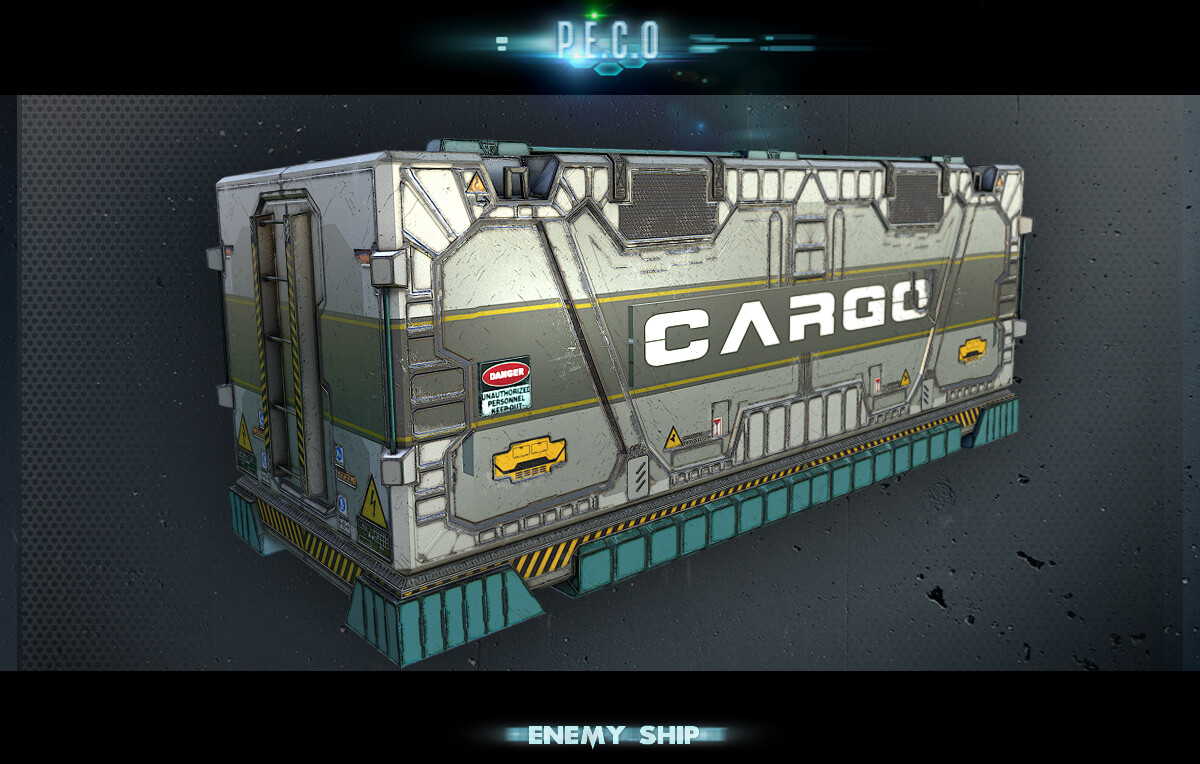 ArtStation - cargo box