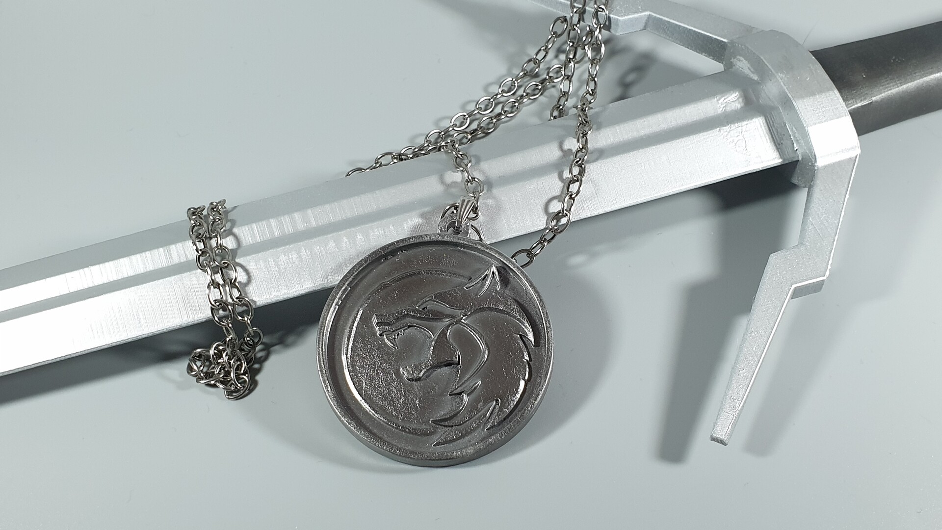 ArtStation - Witcher Netflix Wolf Medallion