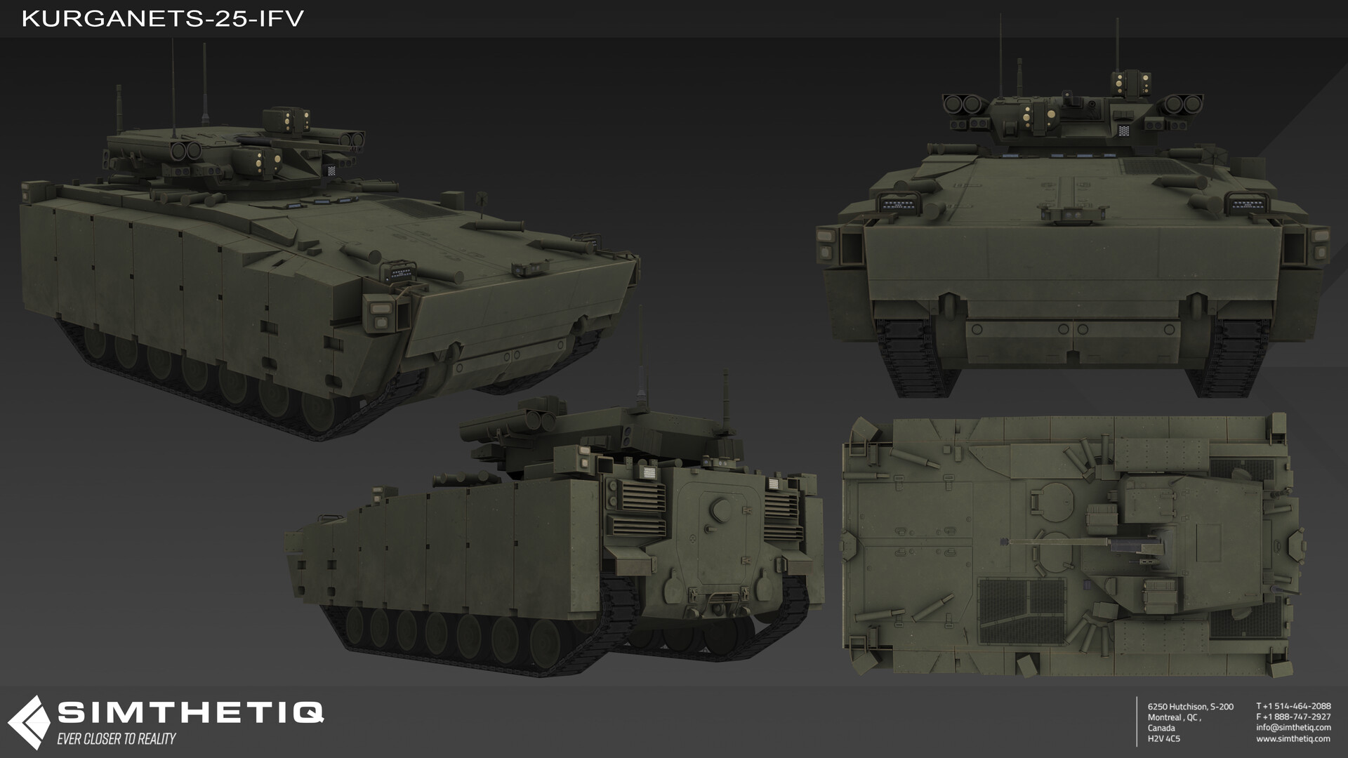 ArtStation - KURGANETS-25-IFV and KURGANETS-25-APC