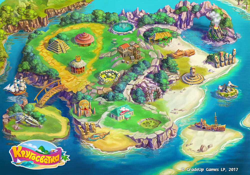 ArtStation - Easter Island