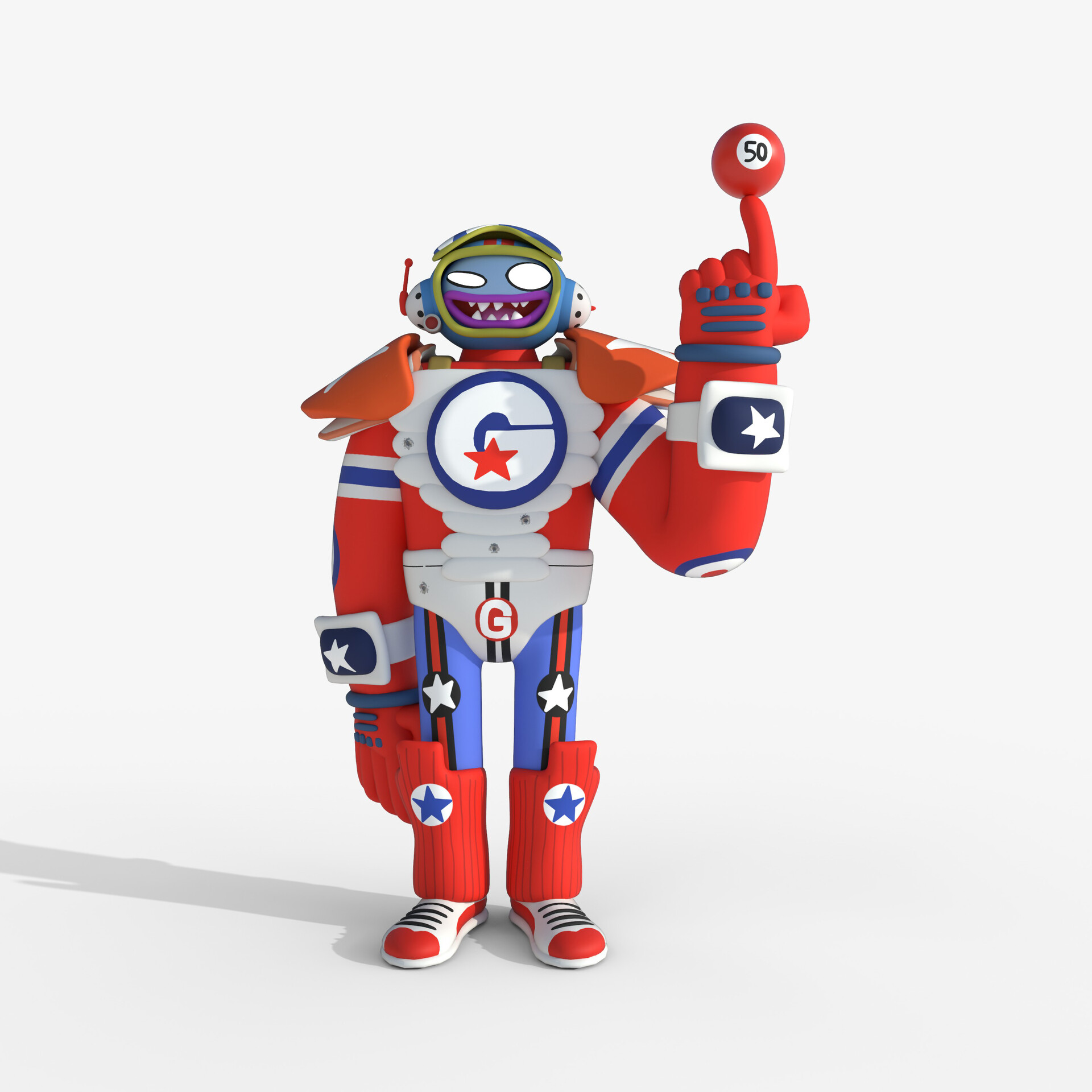 ArtStation - Del The Ghost Rapper