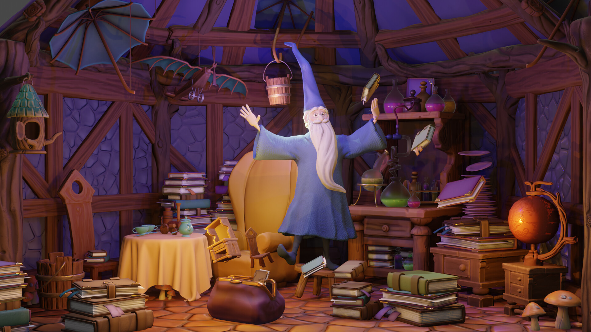 ArtStation - Merlin's Tower