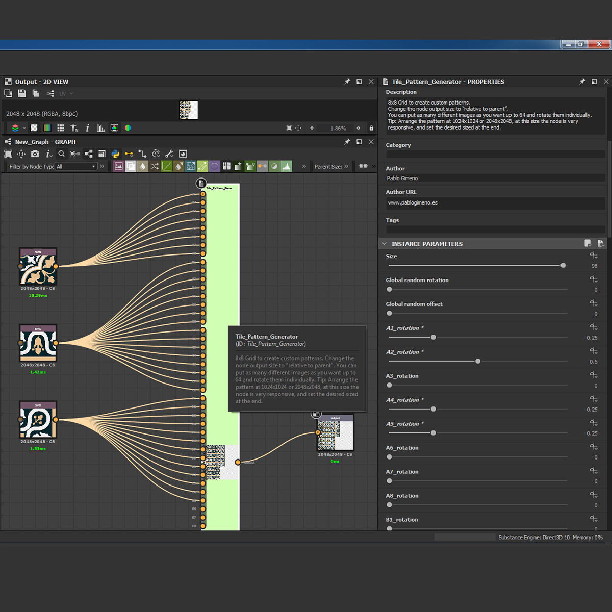 How to rotate pattern in floor generator - systembopqe