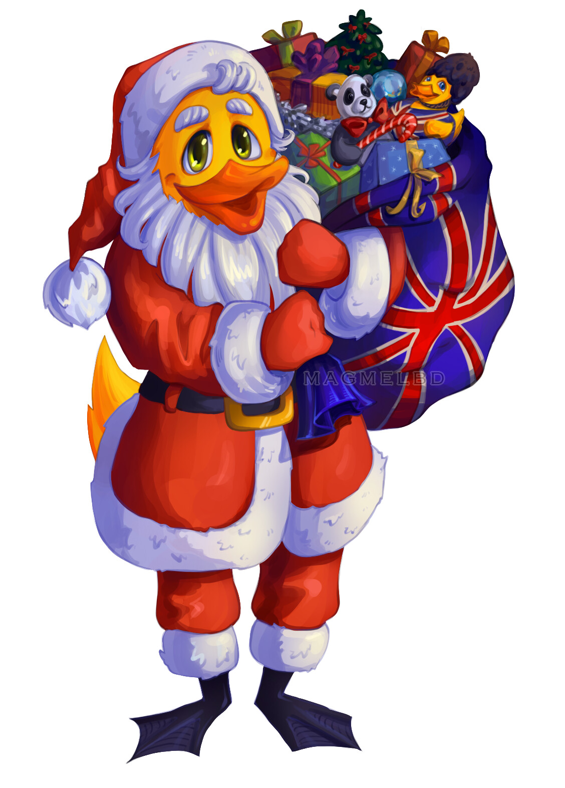 ArtStation - Santa Duck