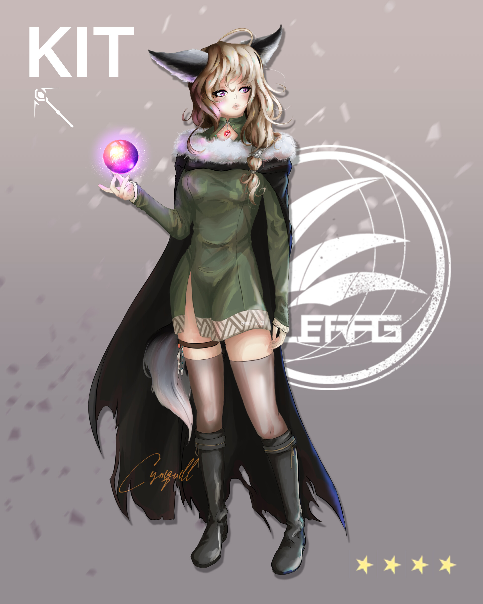 ArtStation - Arknights OC Character - Kit